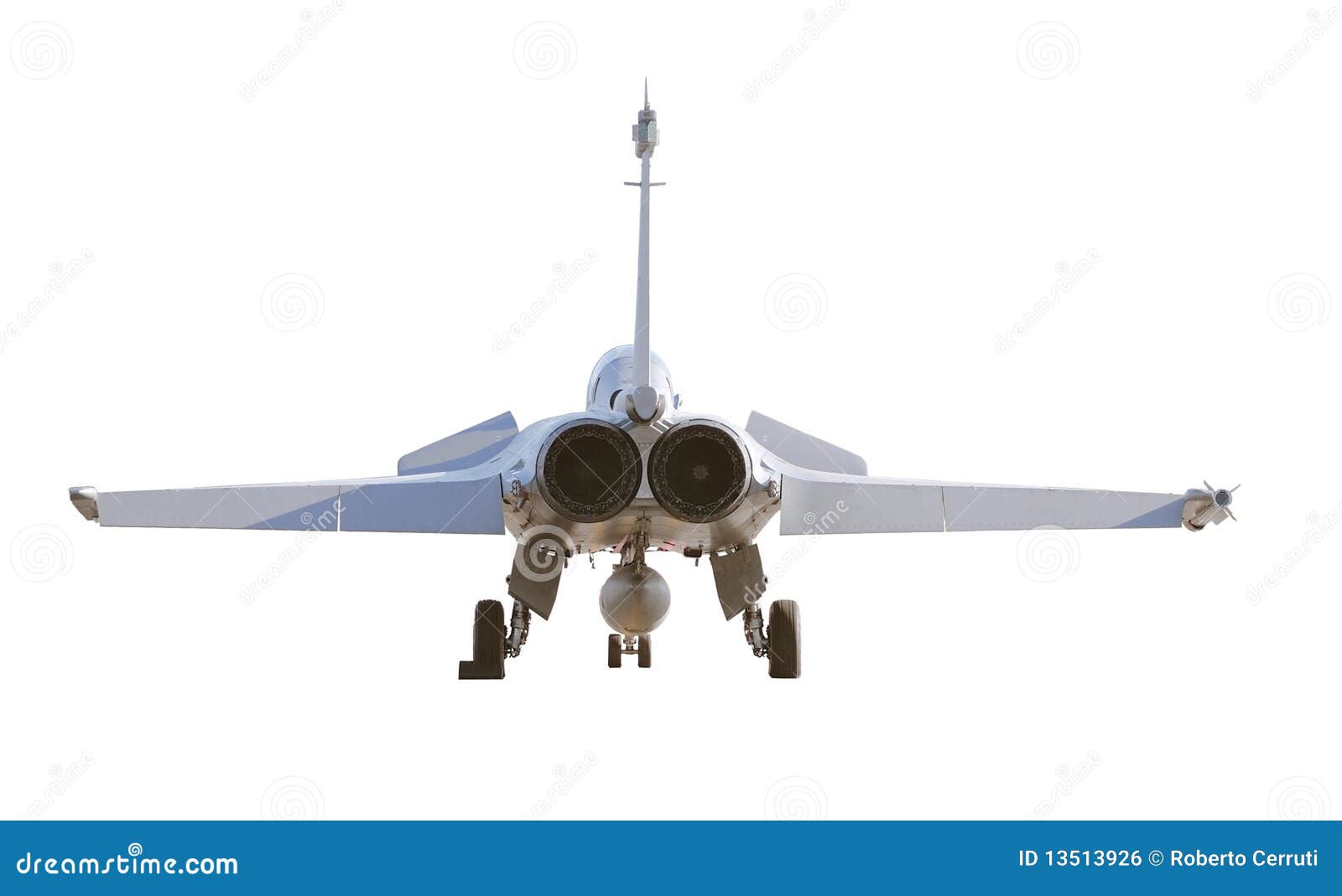 French Fighter Aircraft Dassault Rafale Landed Stock Photo - Image of ...