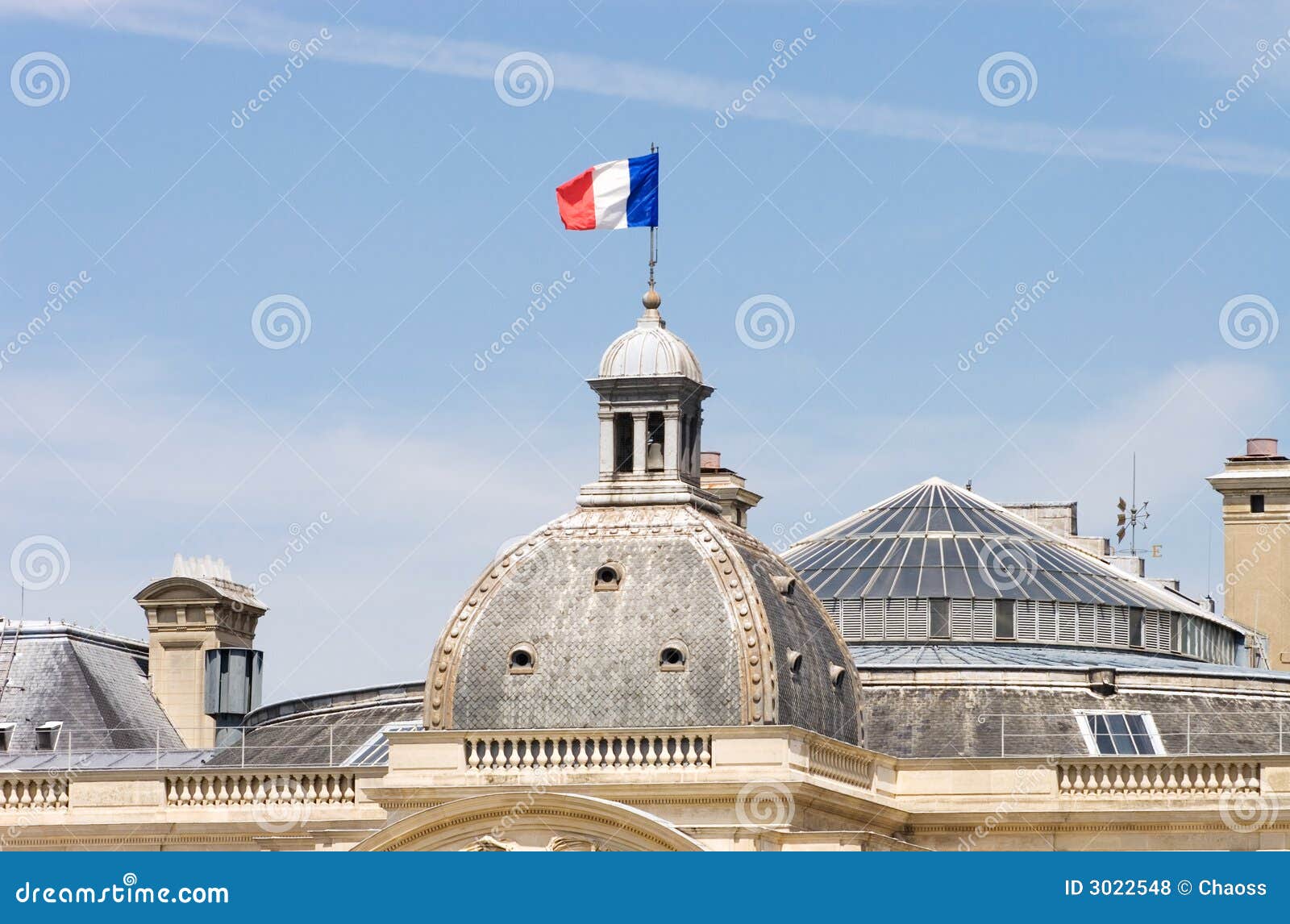 French flag stock photo. Image of landmark, built, building - 3022548