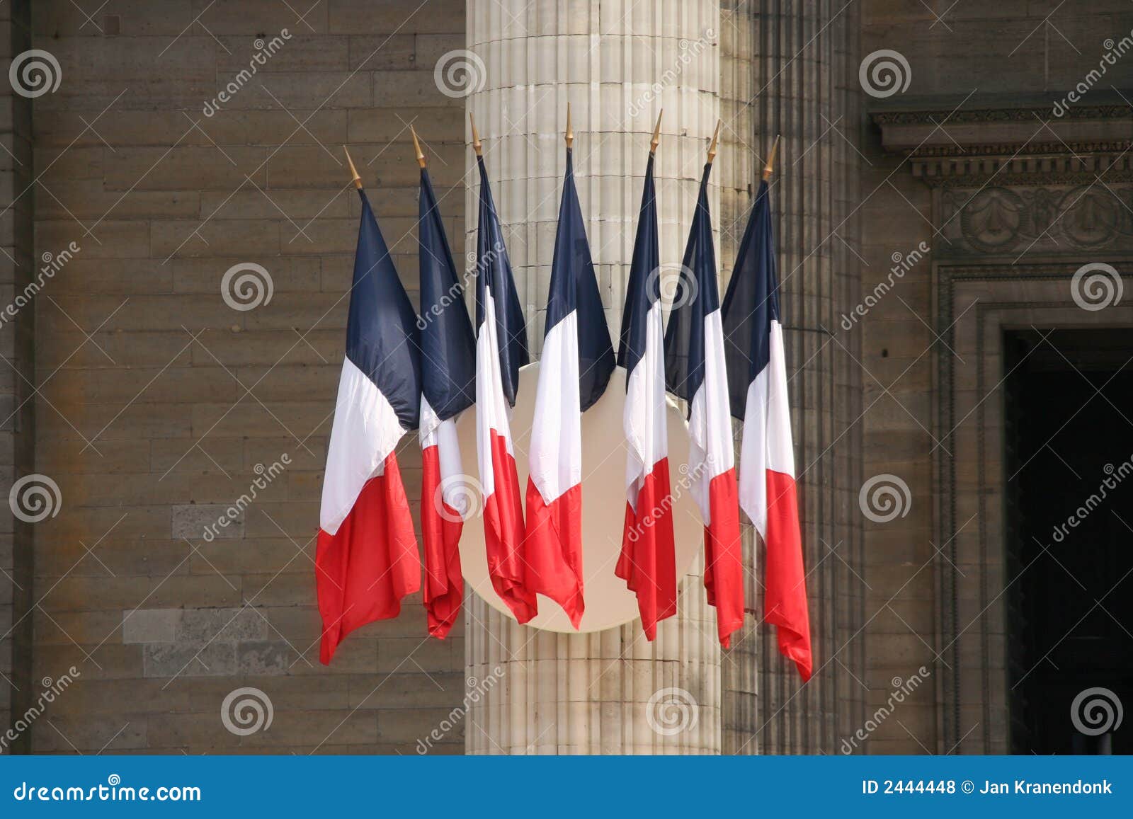 French Flags stock photo. Image of french, tricolor, europe - 2444448