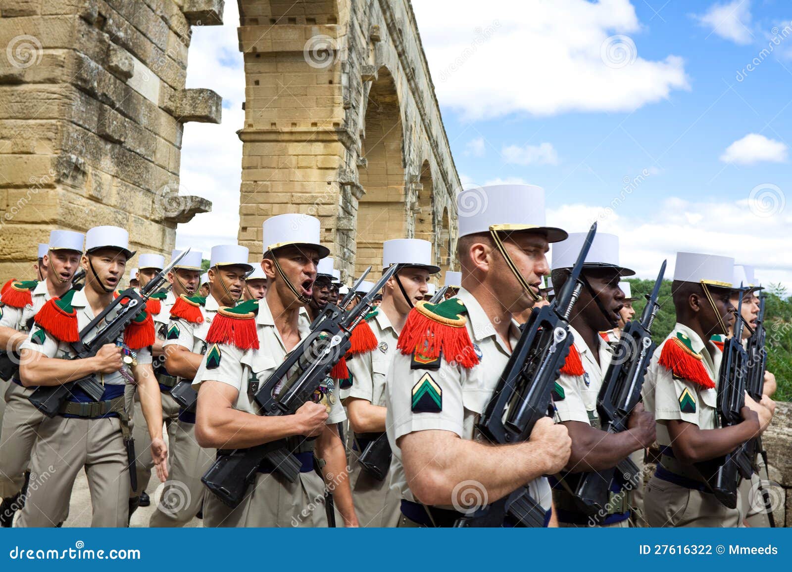 French Foreign Legion 2nd Foreign Infantry Regimen Editorial Photo ...