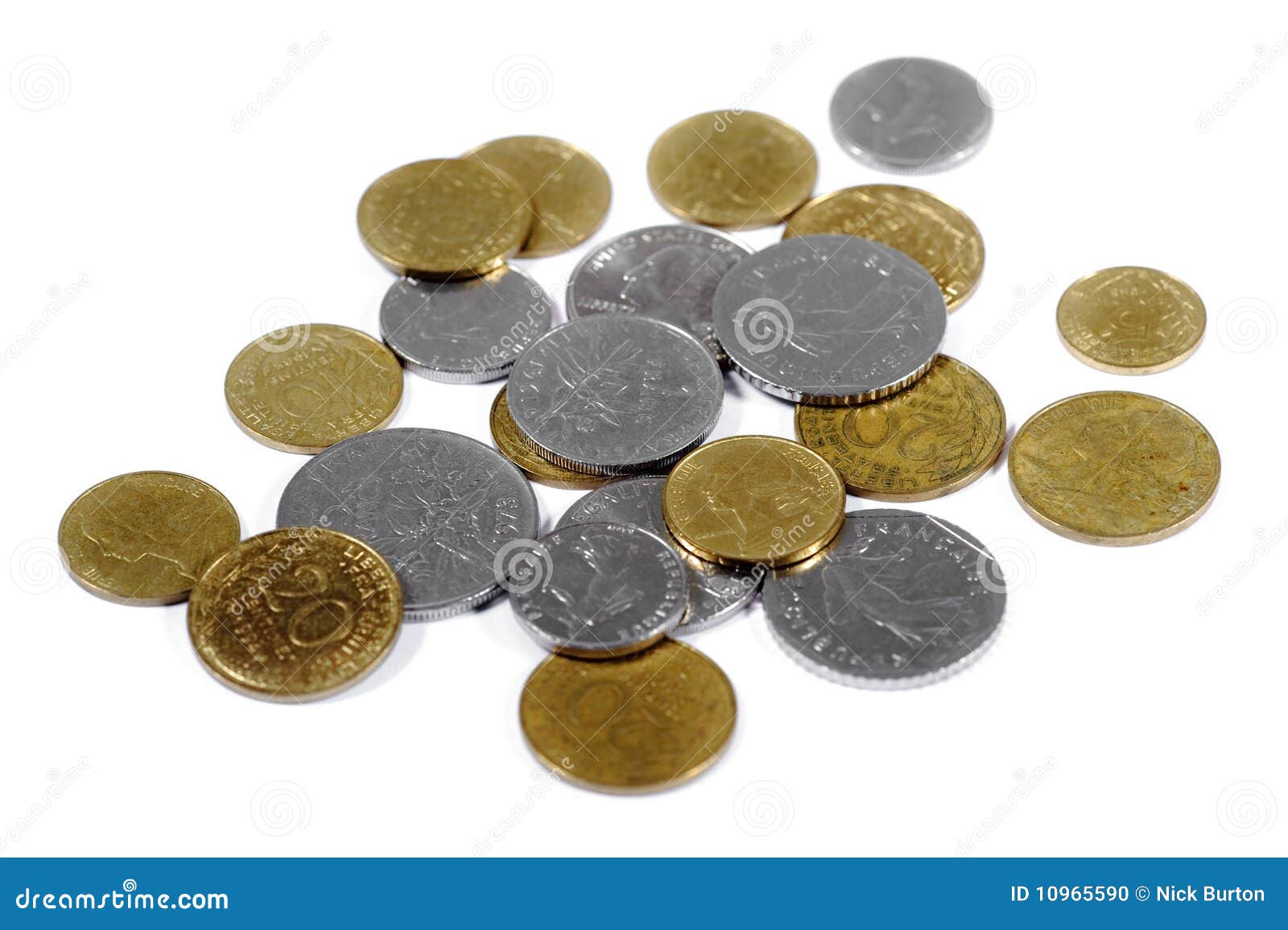 French Francs stock photo. Image of french, currency - 10965590