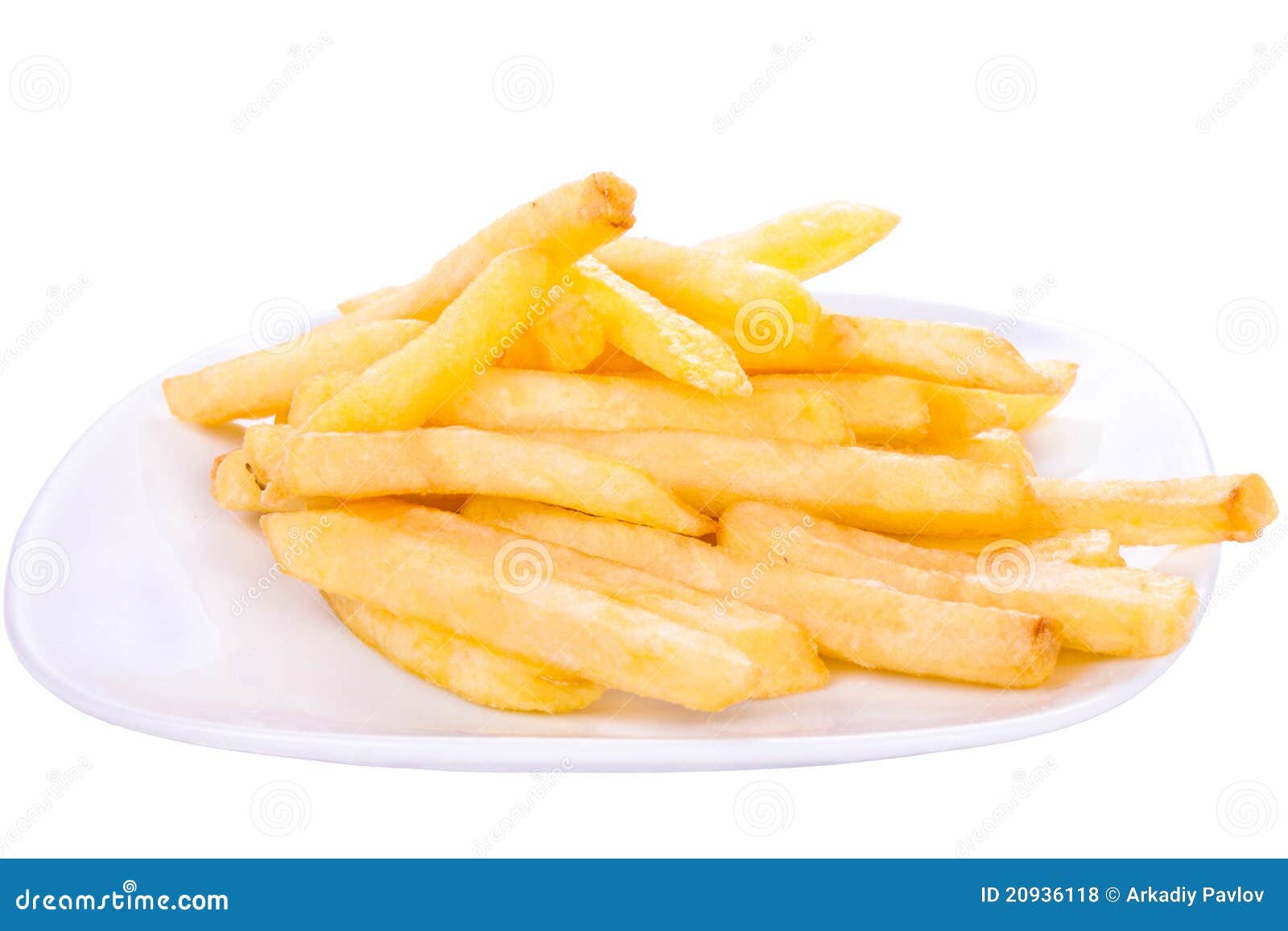 French fried chips stock photo. Image of yellow, fast - 20936118