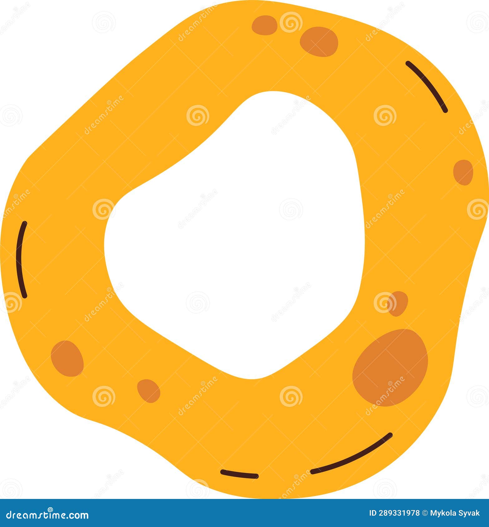 French Fried Onion Ring stock vector. Illustration of lunch - 289331978