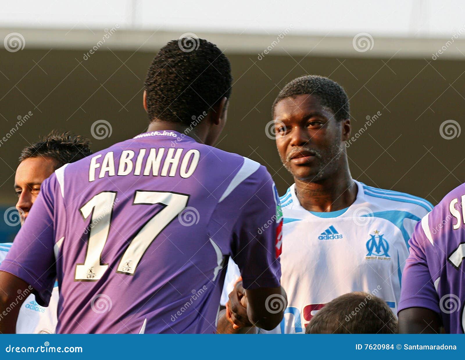 French Friendly Soccer Match OM Vs TFC Editorial Stock Image - Image of ...