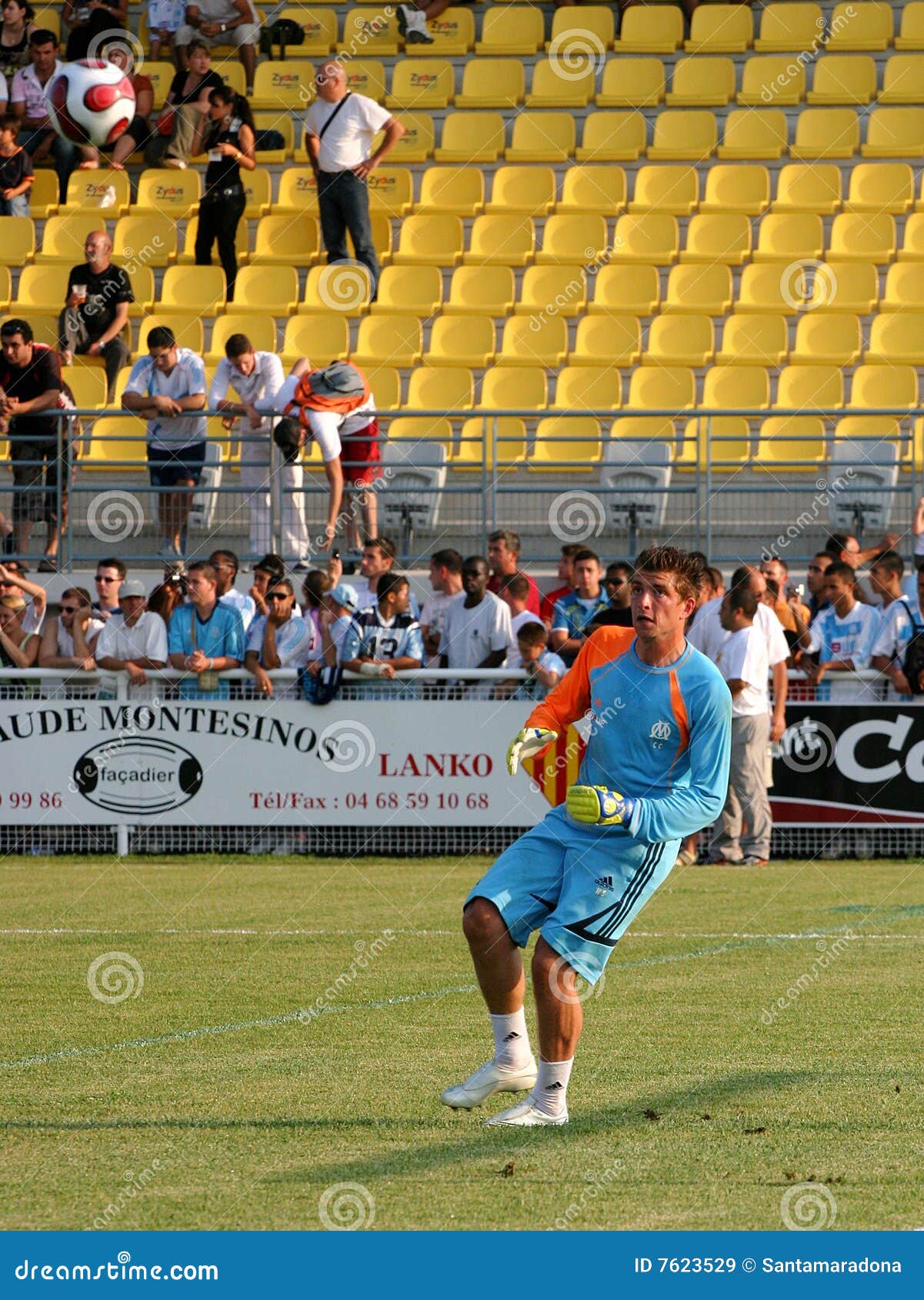 French Friendly Soccer Match OM Vs TFC Editorial Stock Image - Image of ...