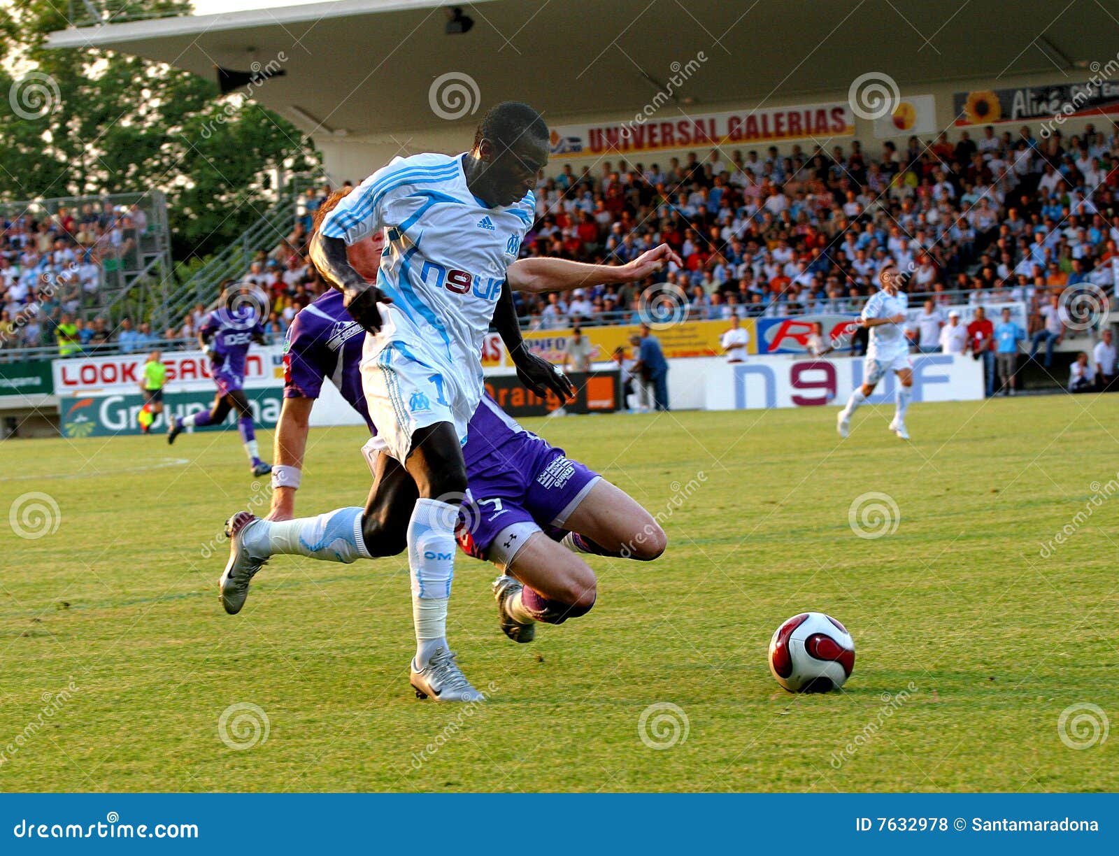 French Friendly Soccer Match OM Vs TFC Editorial Stock Photo - Image of ...