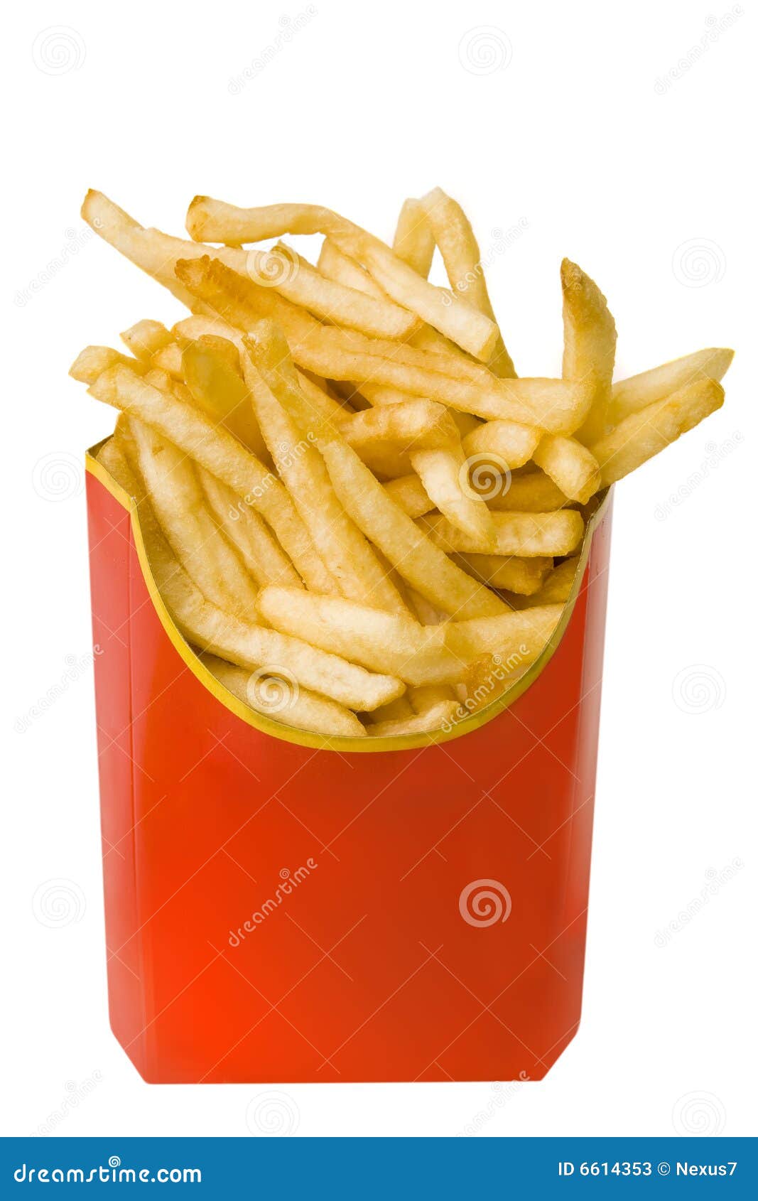 French fries stock image. Image of full, fastfood, chip - 6614353