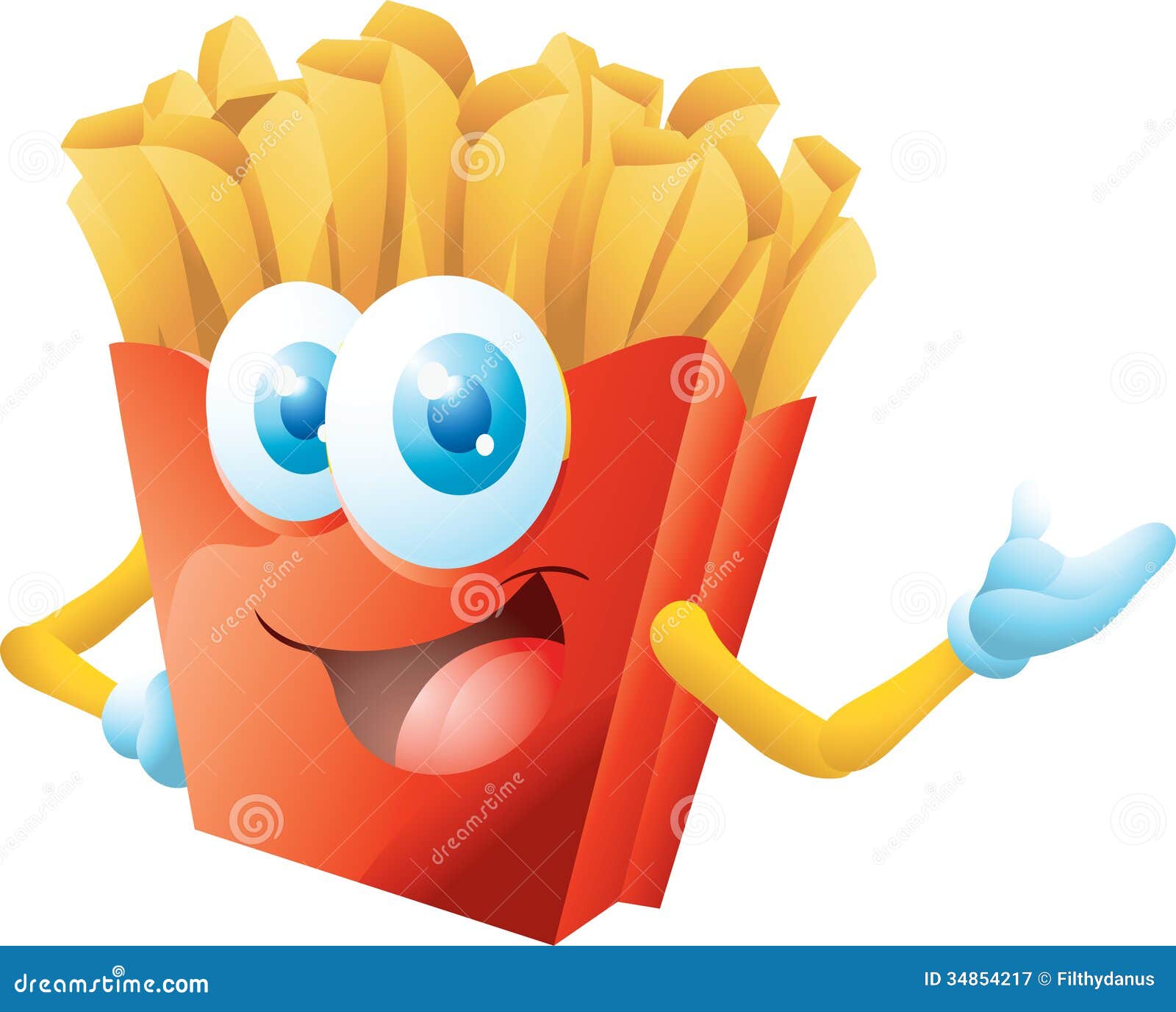 French Fries Cartoon