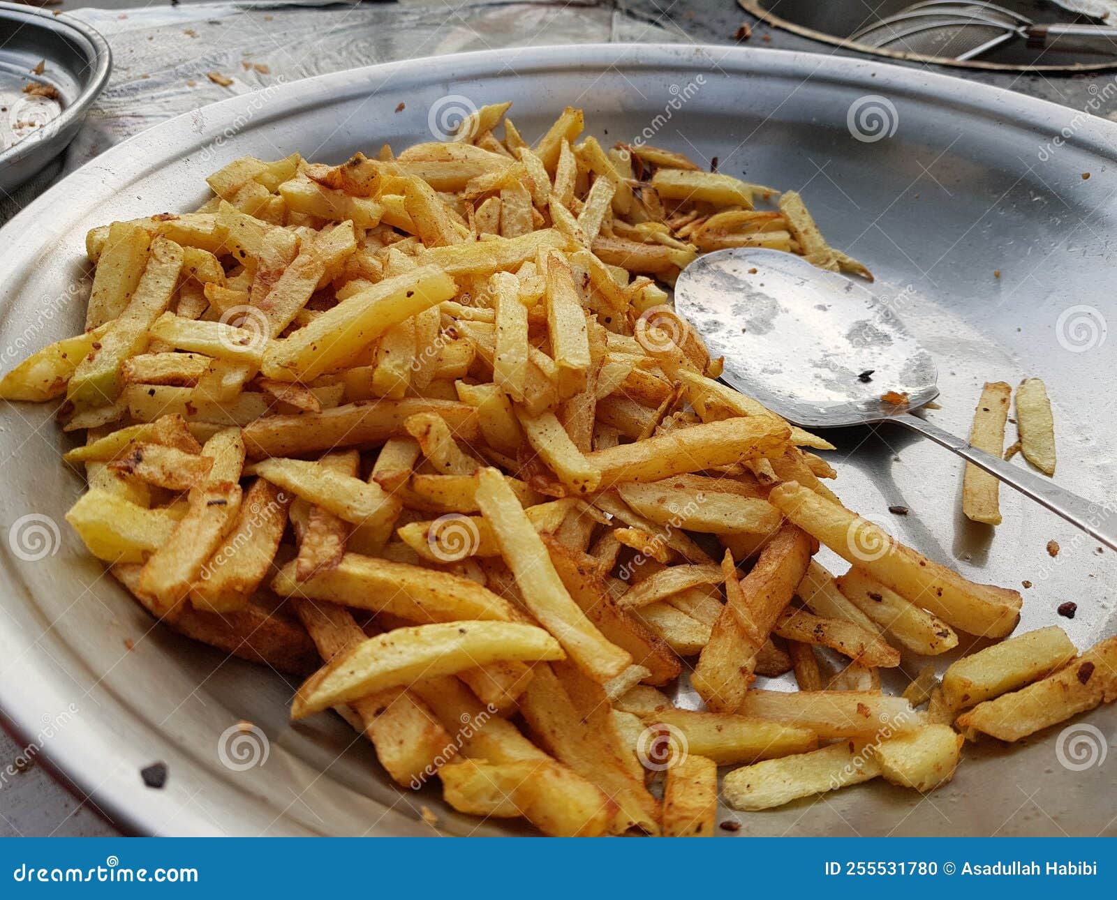 French fries chips stock photo. Image of fries, fish - 255531780