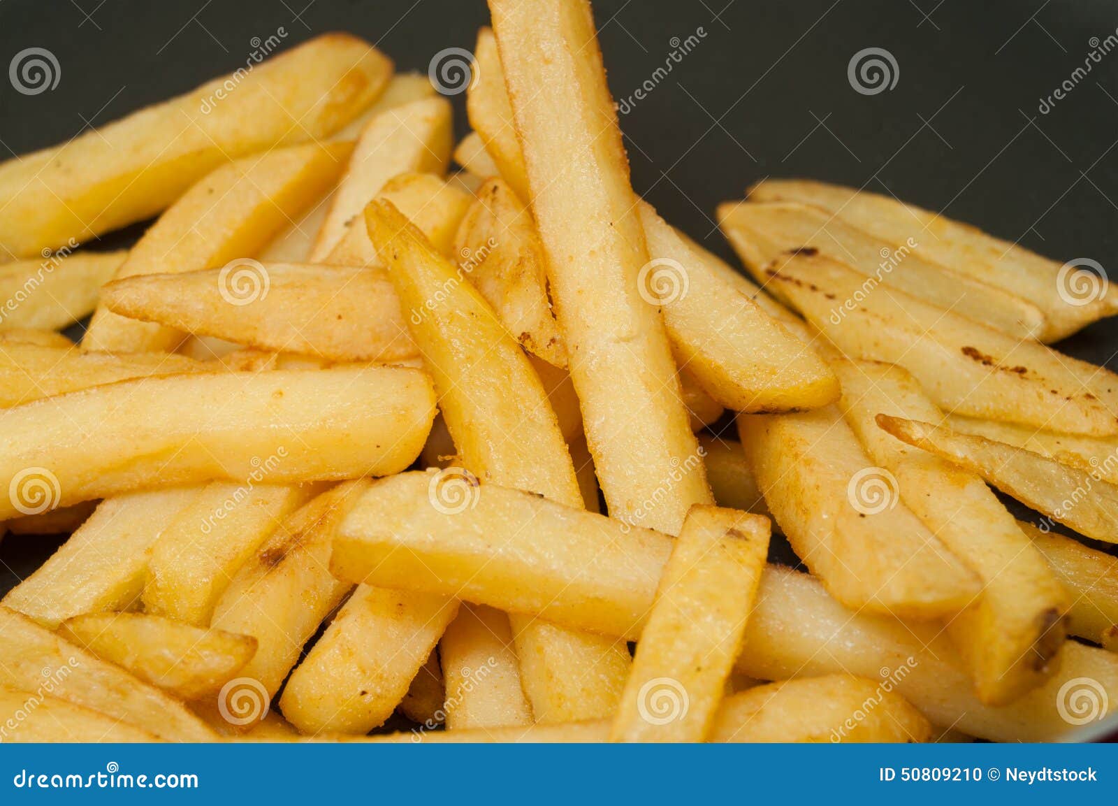French fries closeup stock photo. Image of gastronomy - 50809210