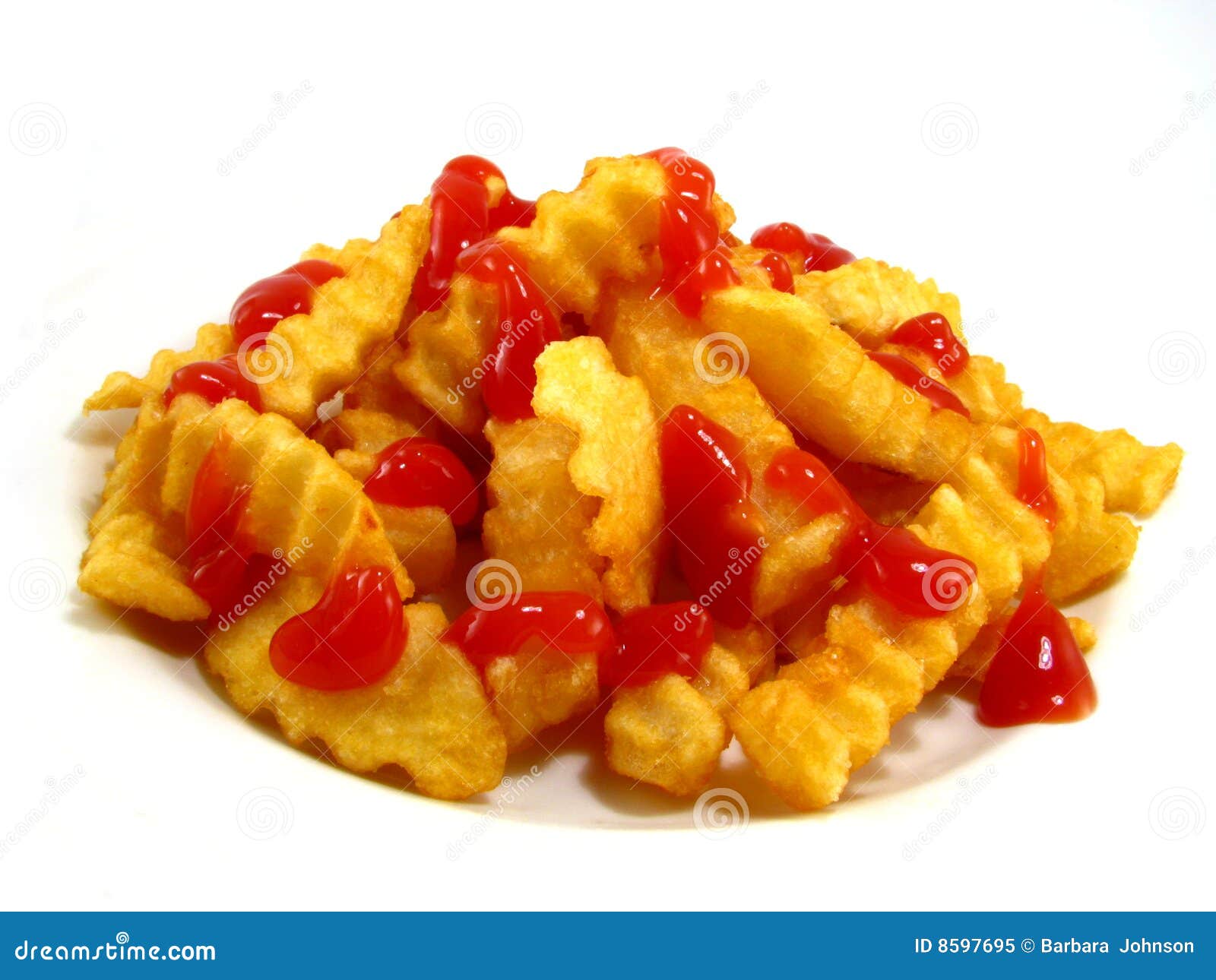 French Fries with Ketchup stock image. Image of potato - 8597695