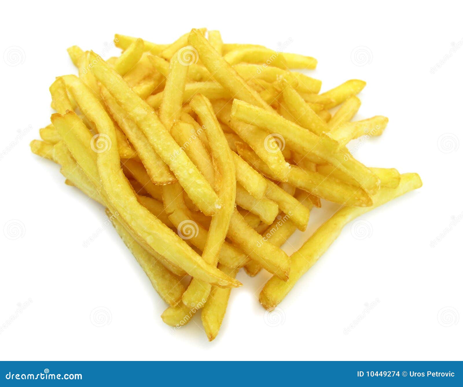 French fries potatoes stock photo. Image of pile, stack - 10449274