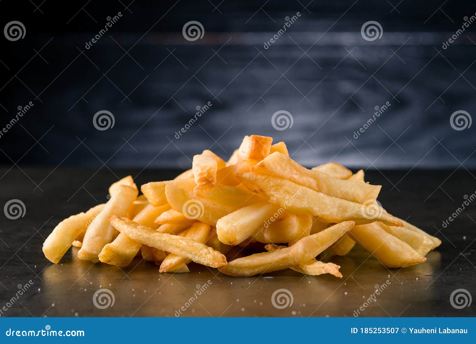 French fries snack stock image. Image of yellow, takeaway - 185253507