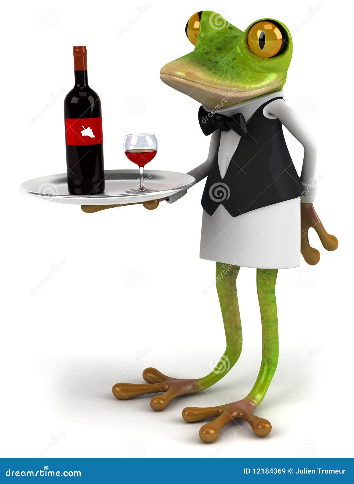 French frog stock illustration. Illustration of forest - 12184369