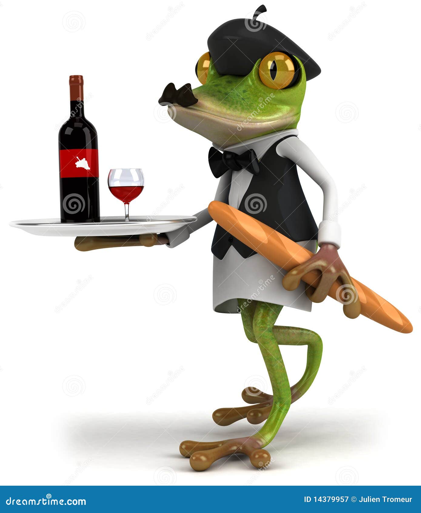 French frog stock illustration. Illustration of ecosystem - 14379957