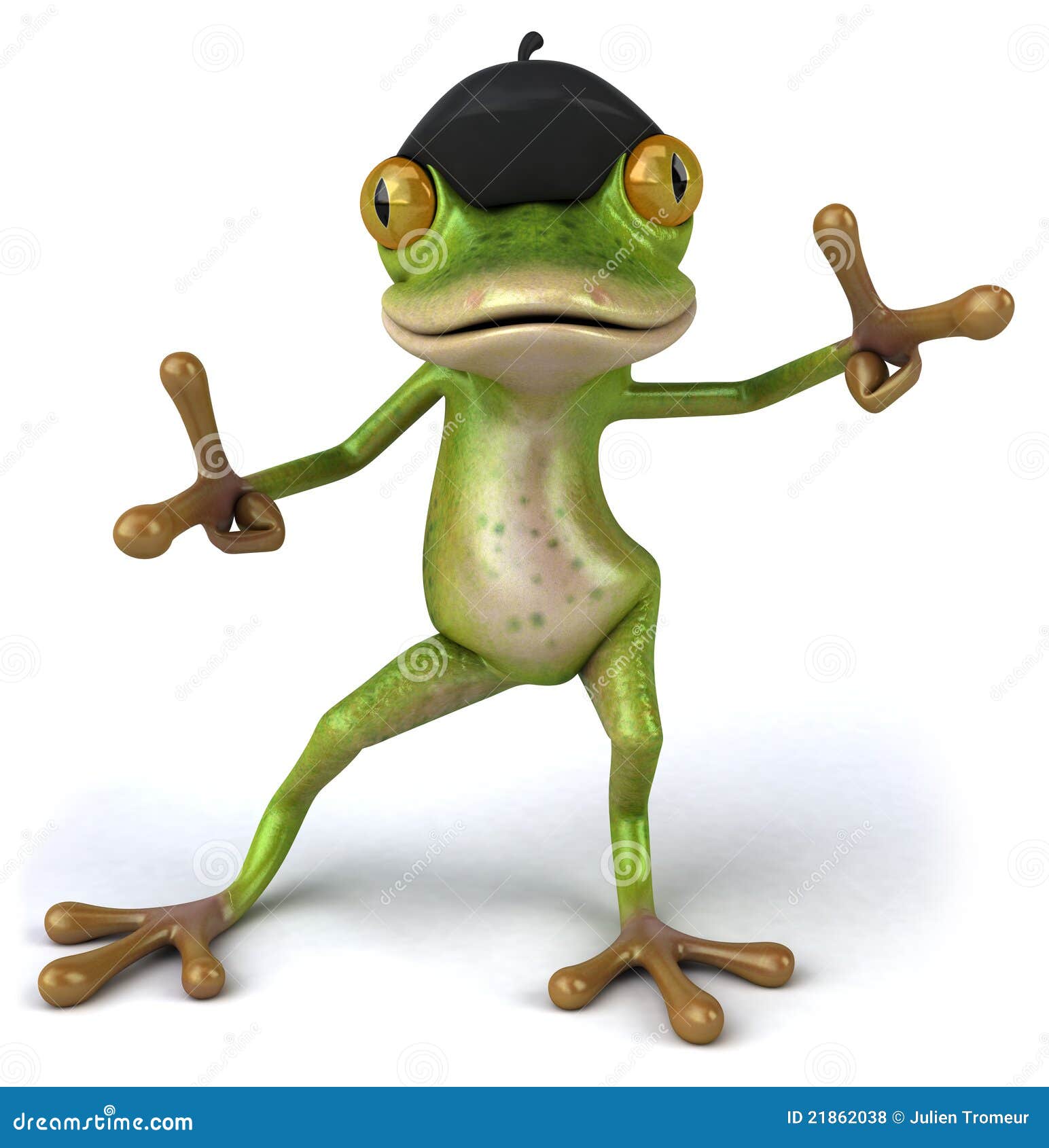 French frog stock illustration. Illustration of basque - 21862038