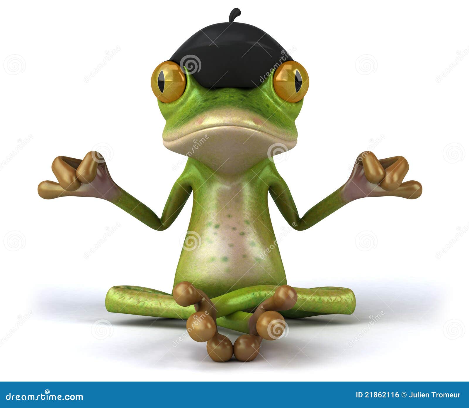 French frog stock illustration. Illustration of closeup - 21862116