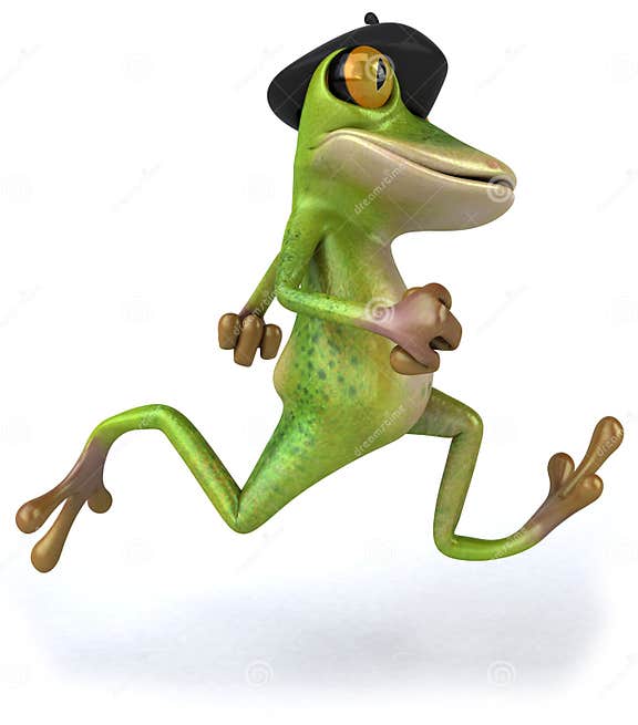 French frog stock illustration. Illustration of closeup - 21886029