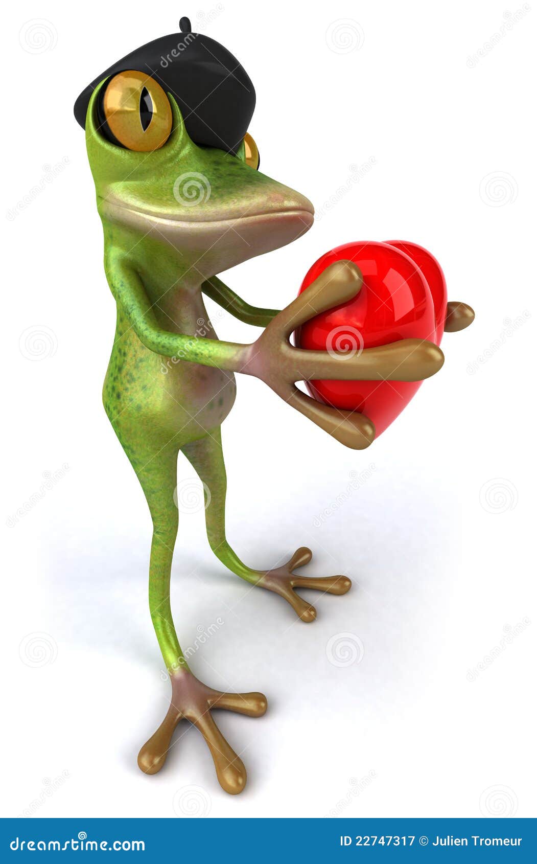 French frog stock illustration. Illustration of frog - 22747317