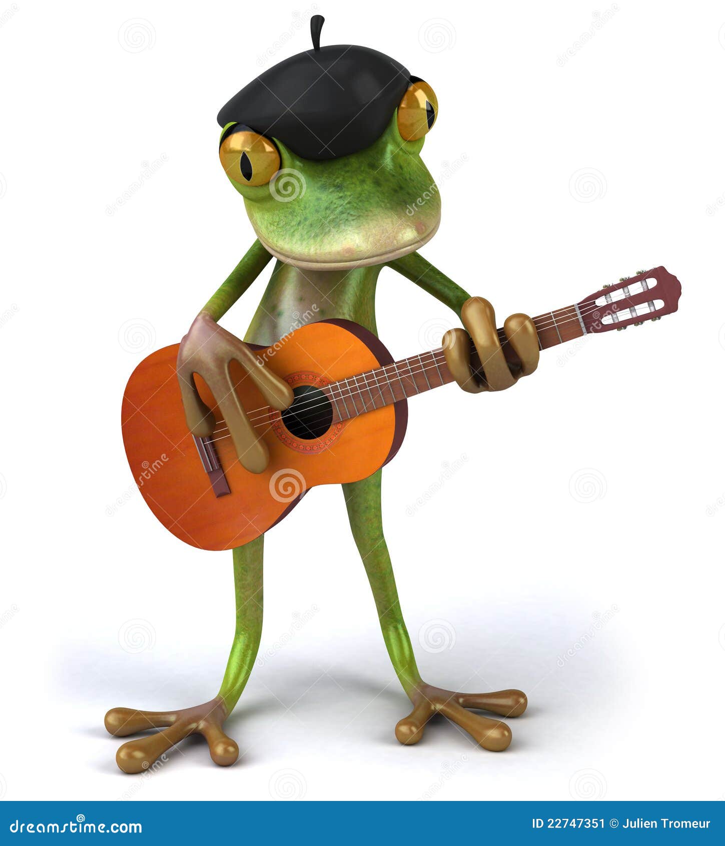 French Frog Stock Image | CartoonDealer.com #22747351
