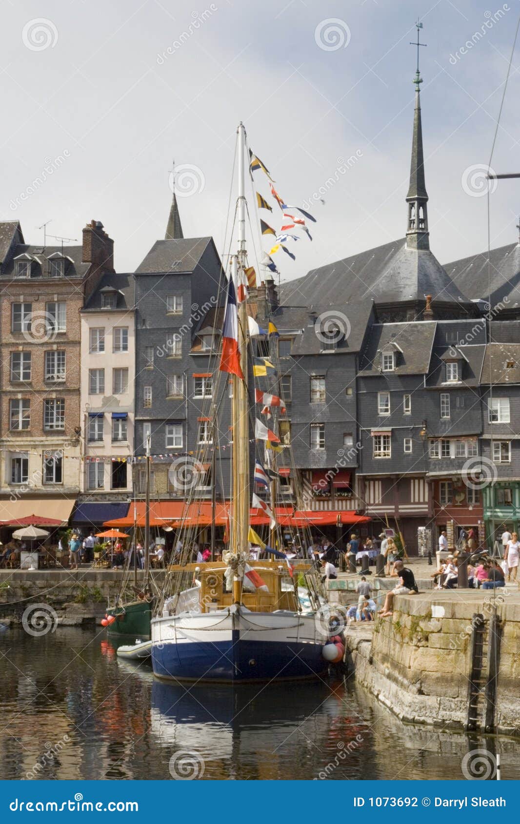 French historic port stock photo. Image of mooring, port - 1073692