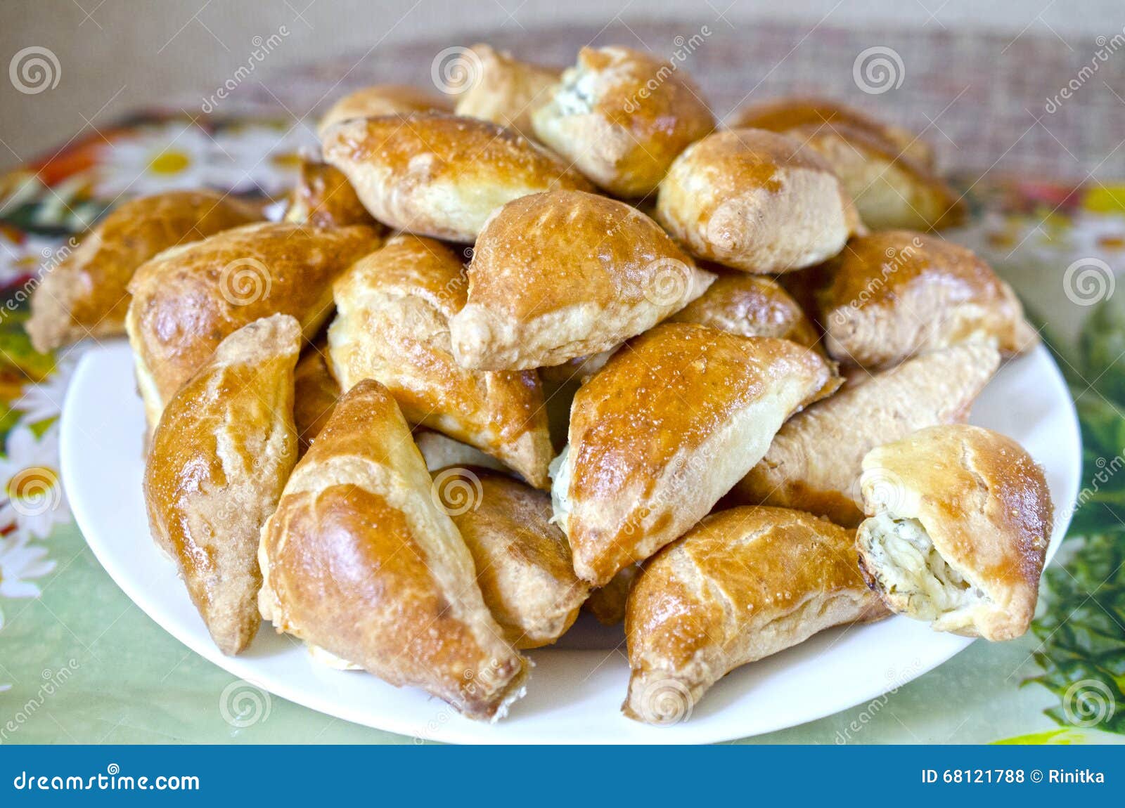French Home Made Cheese Puff Stock Photo - Image of white, focus: 68121788