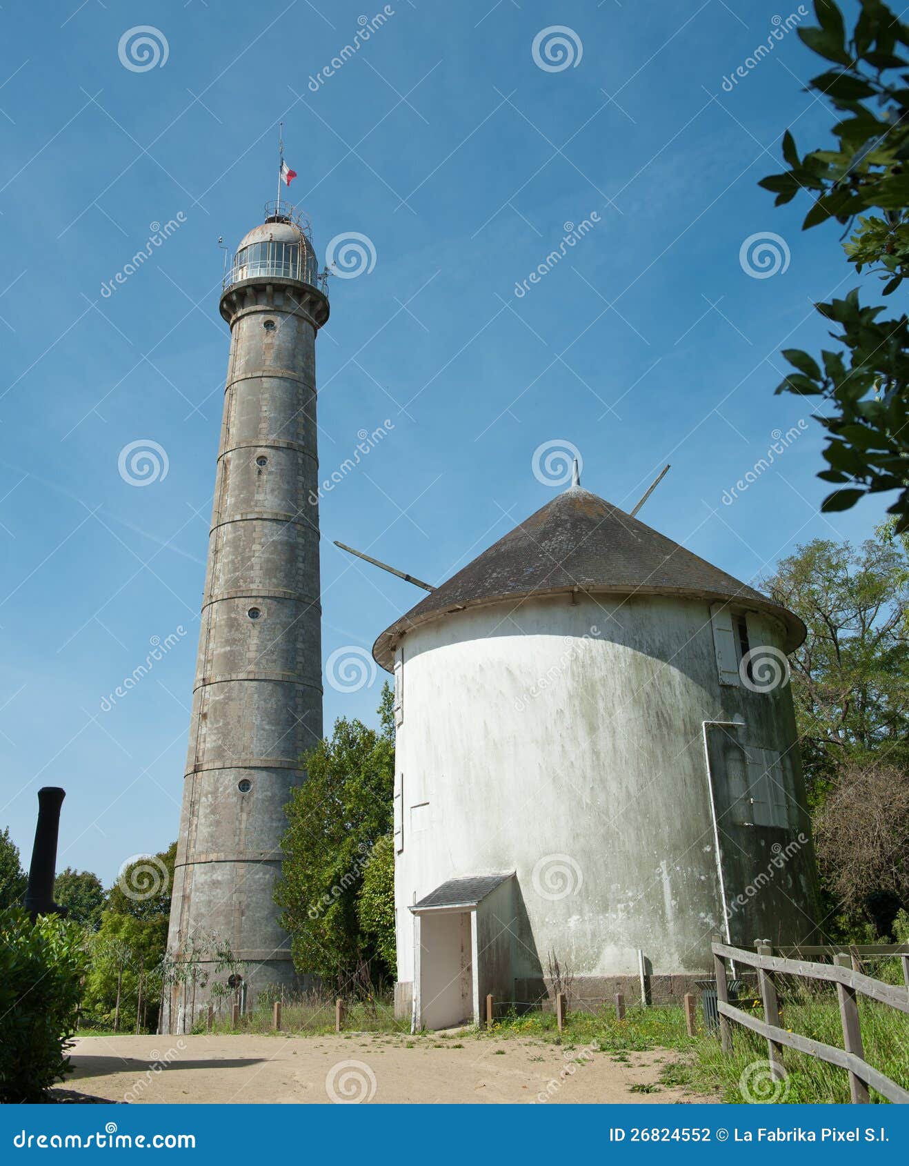 French lighthouse stock photo. Image of coast, guide - 26824552