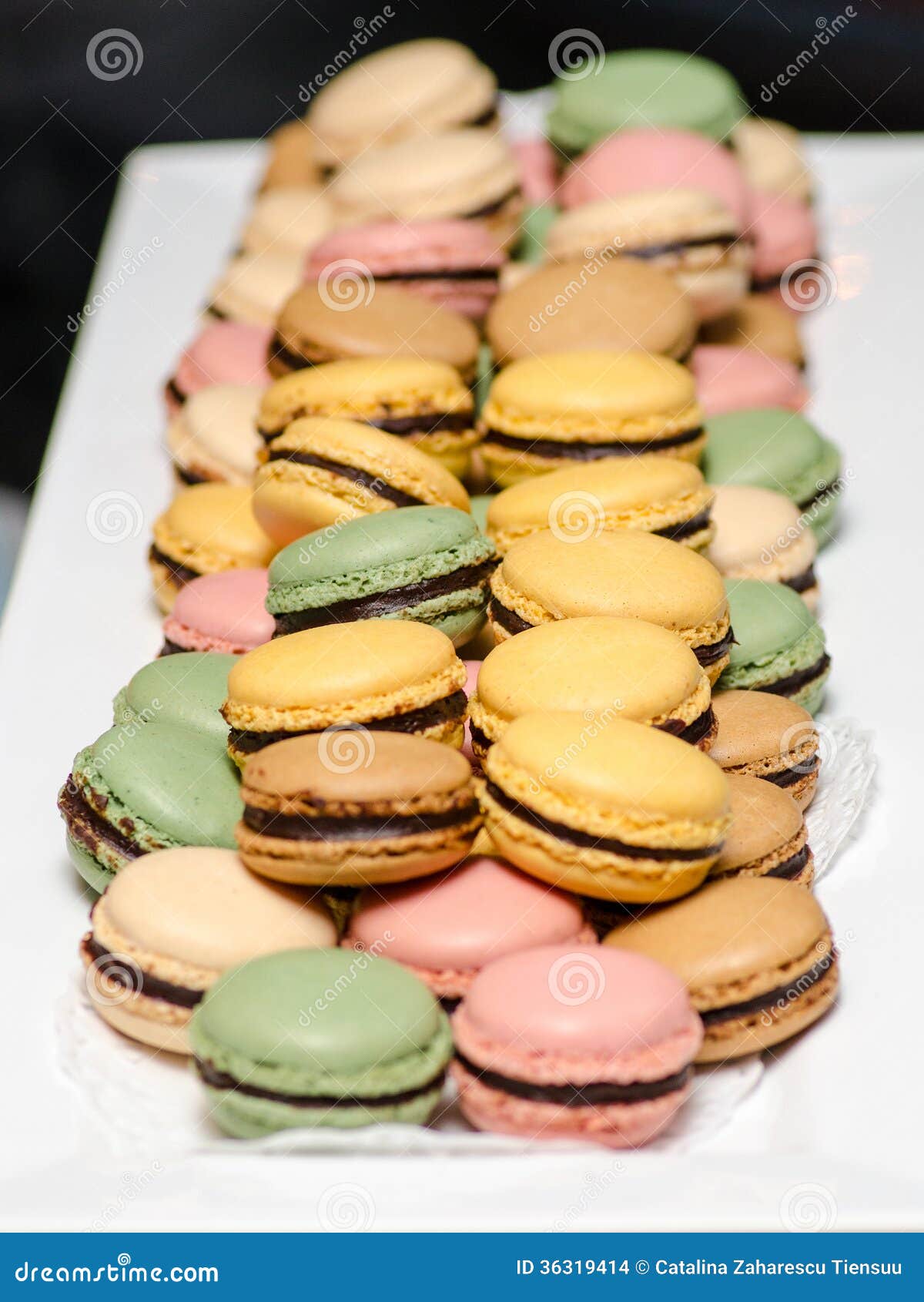 French macarons stock photo. Image of color, specialty - 36319414