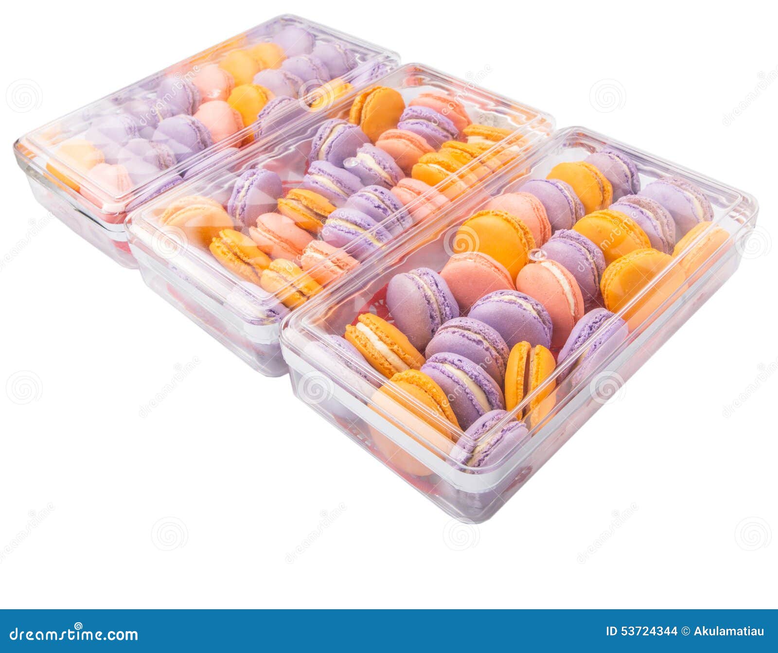 French Macarons IV stock photo. Image of assortment, delicious - 53724344
