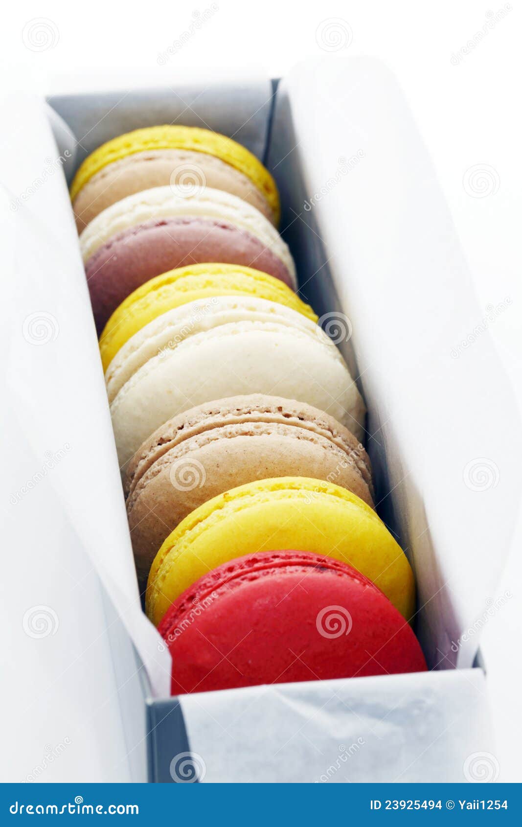 French Macaroons stock photo. Image of cuisine, group - 23925494