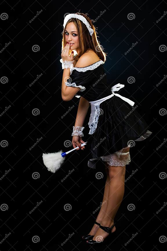 French Maid stock photo. Image of beauty, glamour, cute - 3563478