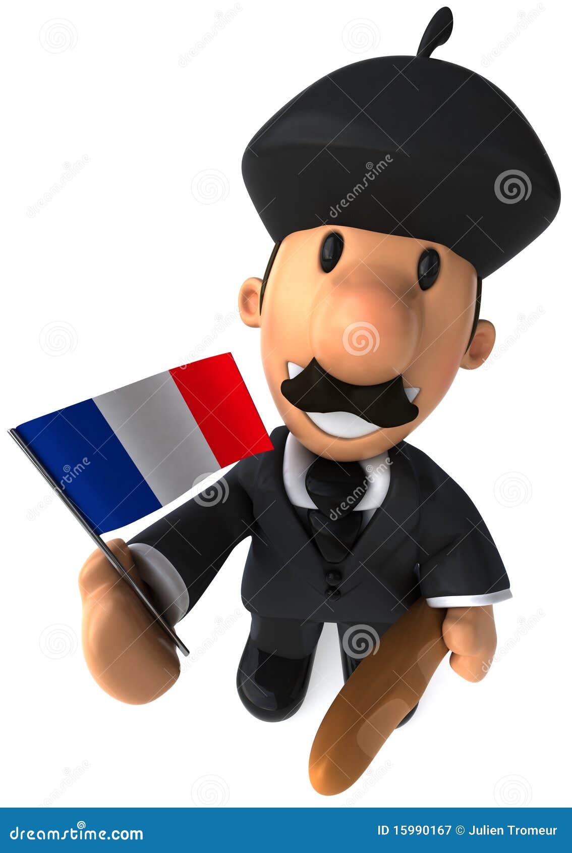 French man stock illustration. Illustration of tourism - 15990167