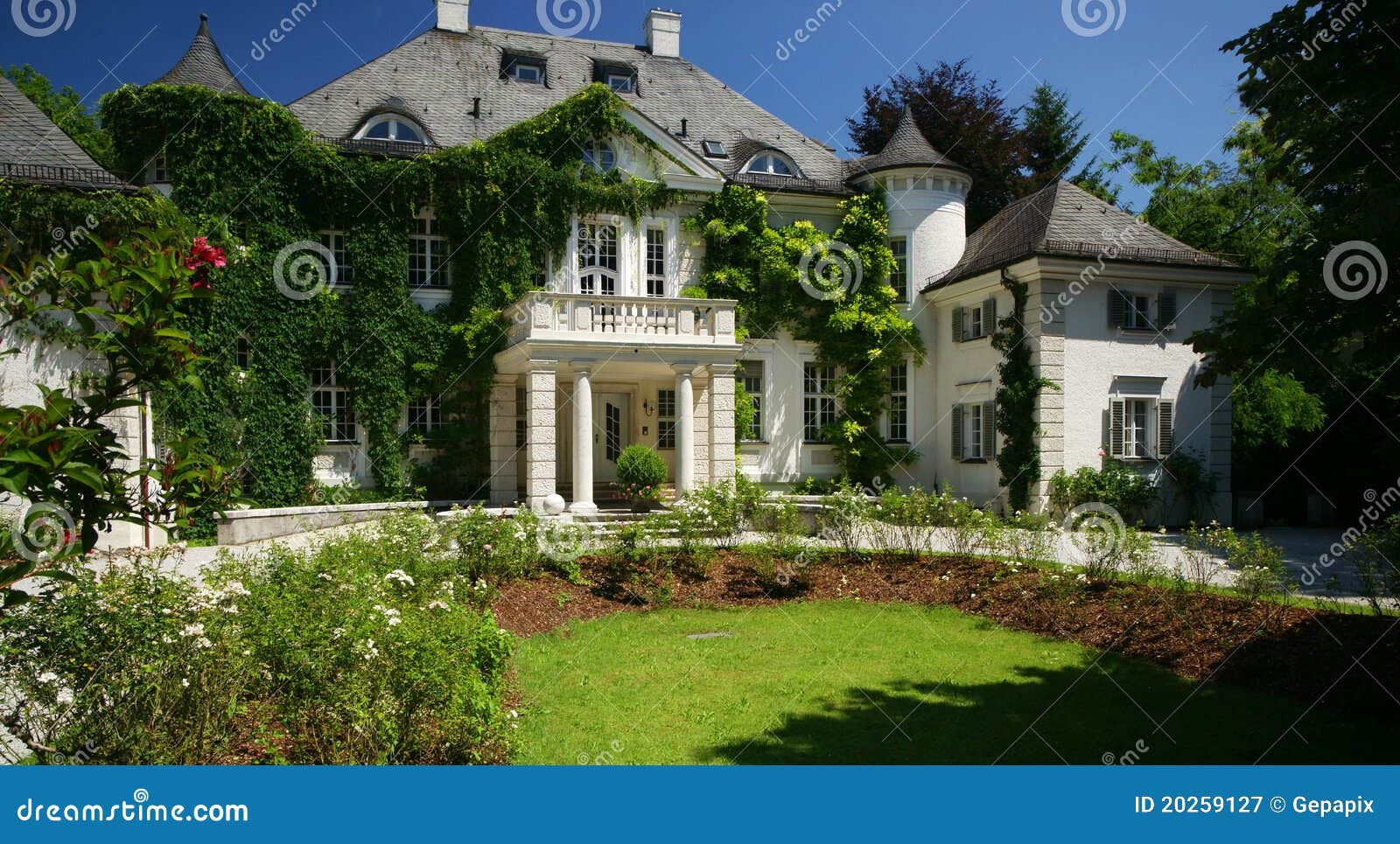 French Mansion stock image. Image of bavaria, chamber - 20259127