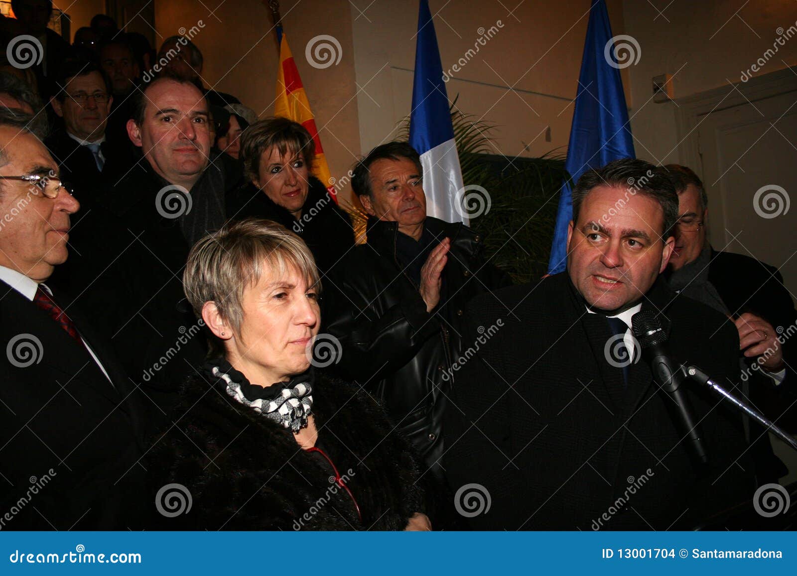 French Minister S Xavier Bertrand Editorial Stock Image - Image of ...