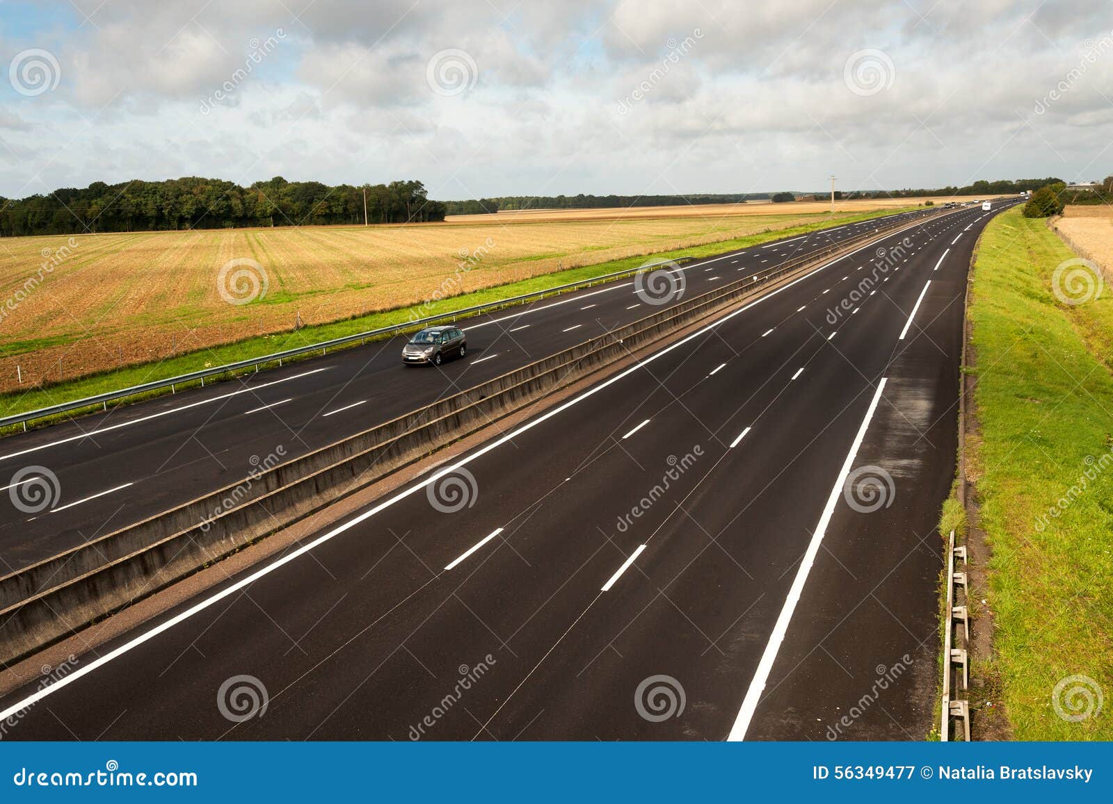 French motorway stock image. Image of french, rome, peters - 56349477