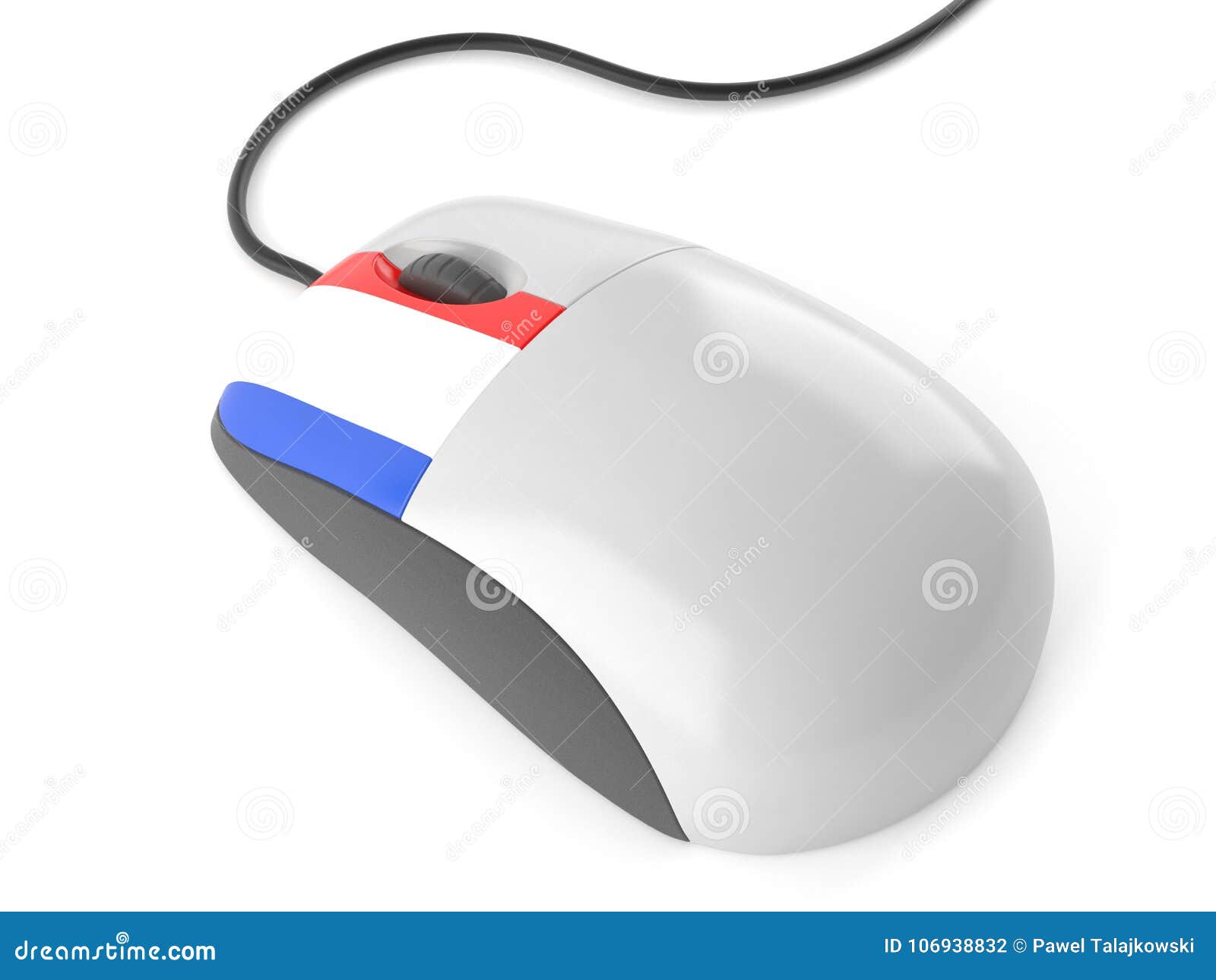 French mouse stock illustration. Illustration of computer - 106938832