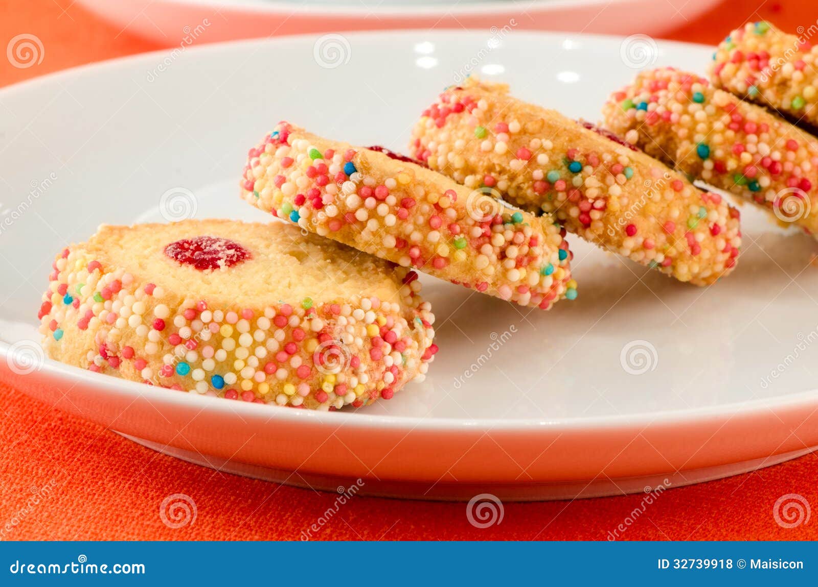 French Multi-colored Biscuits. Stock Photography | CartoonDealer.com ...