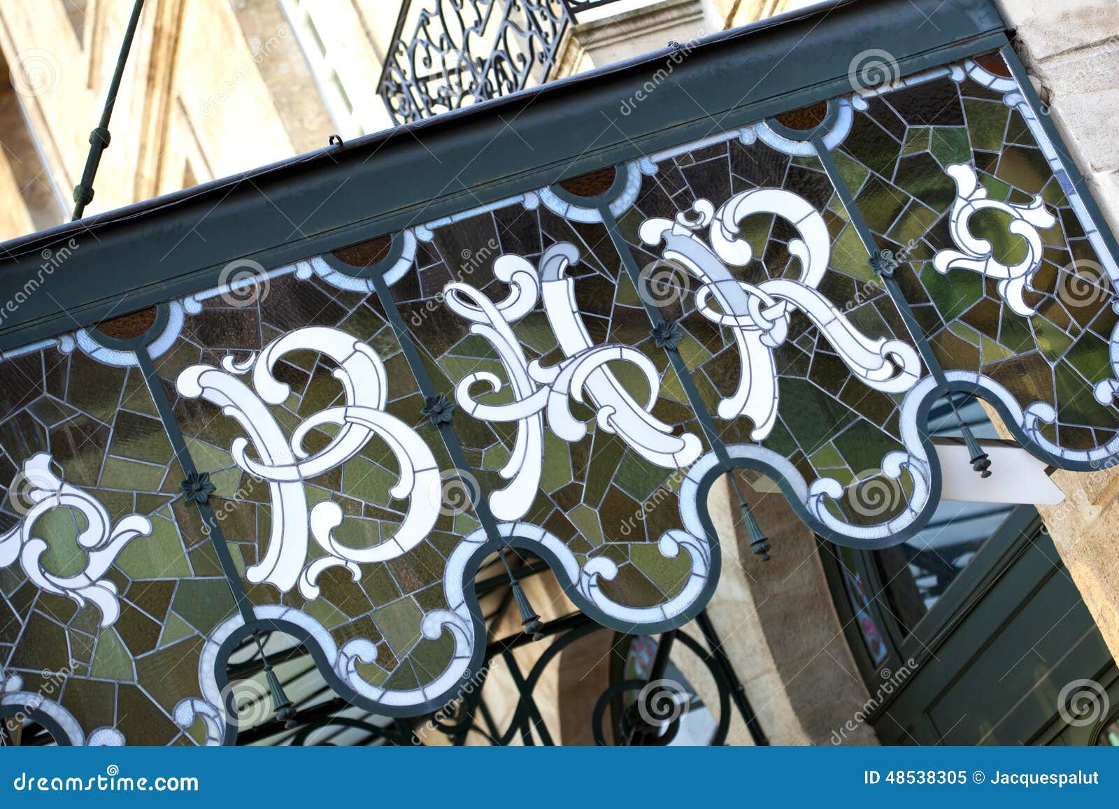 French old veranda stock image. Image of veranda, french - 48538305