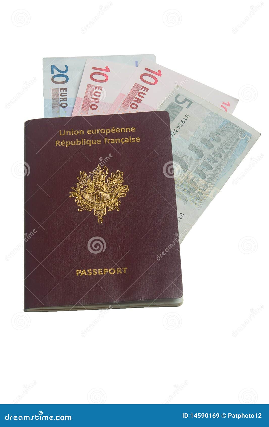 French Passport stock image. Image of background, identity - 14590169