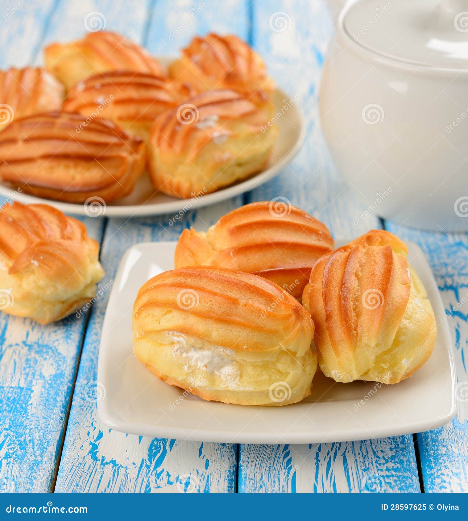 French pastries stock image. Image of french, bright - 28597625
