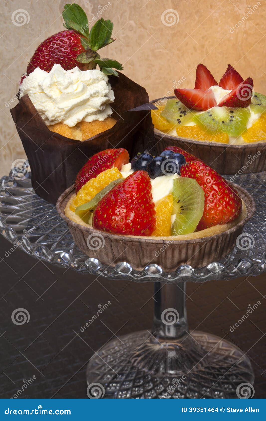French Pastry - Cakes stock photo. Image of cream, fruit - 39351464
