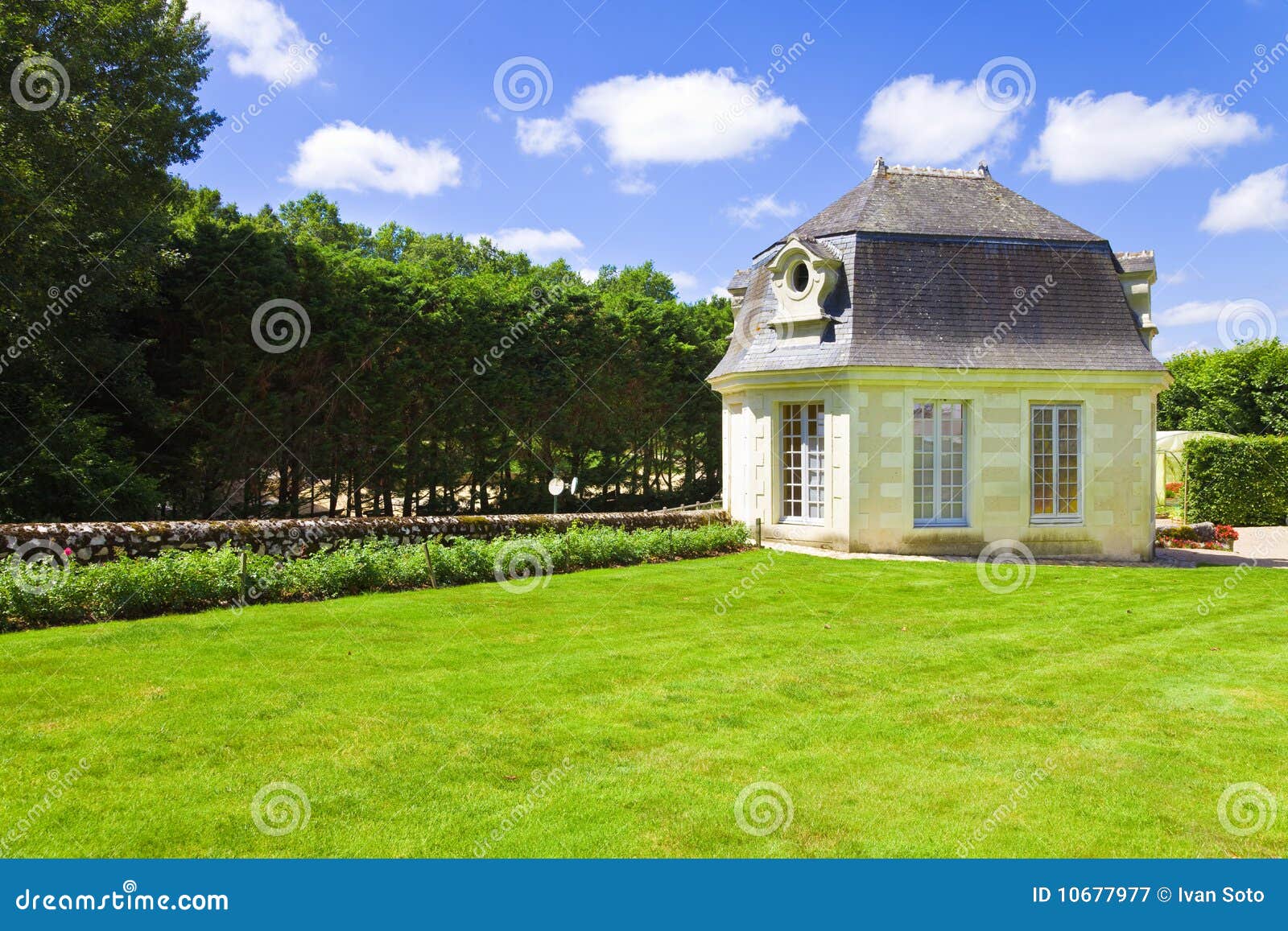French pavilion stock image. Image of destinations, france - 10677977