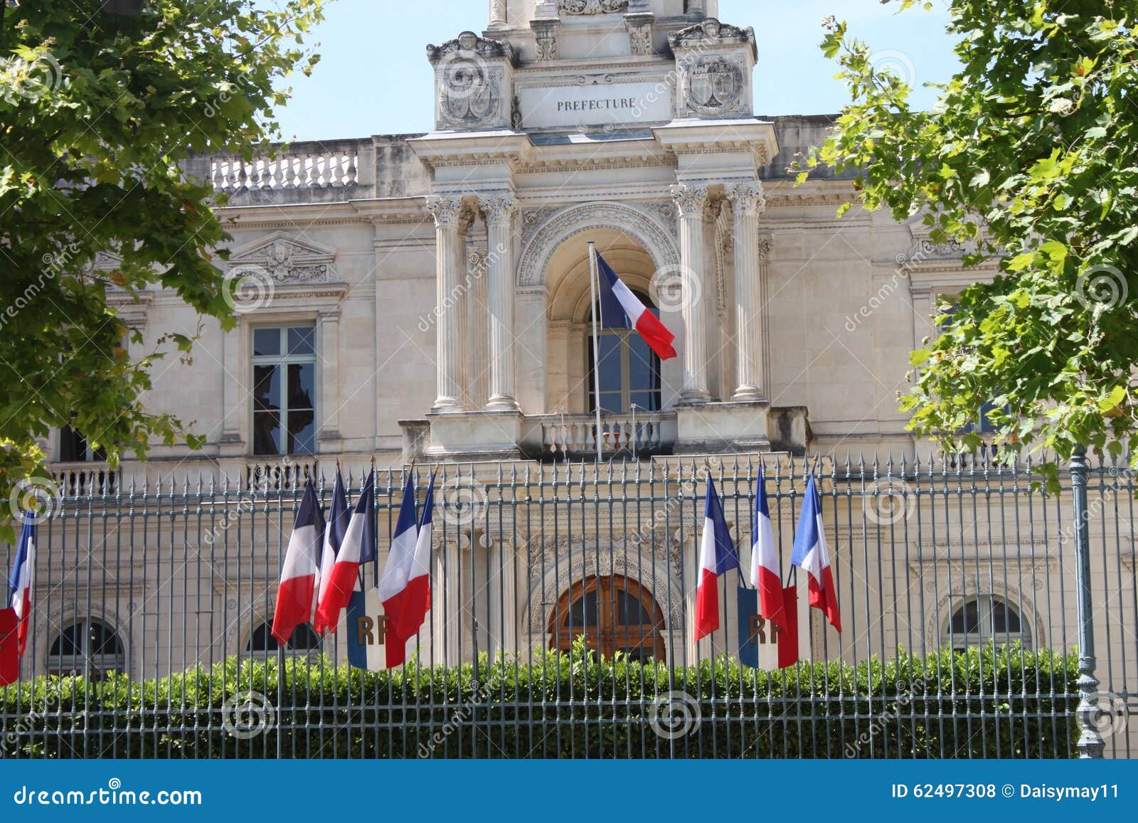 French prefecture du gard editorial stock photo. Image of prefecture ...