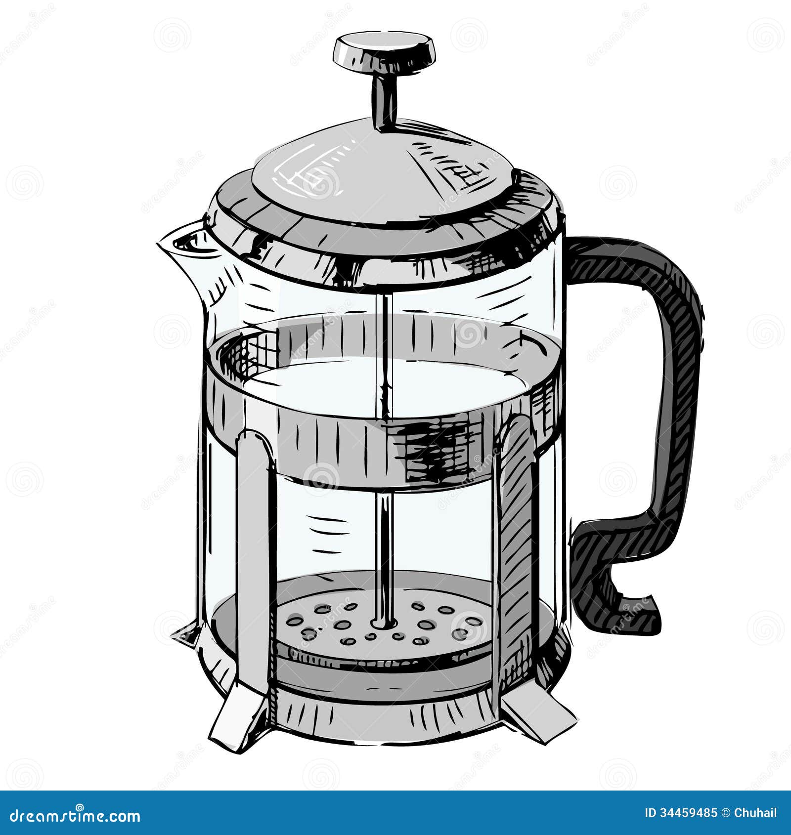 French Press Tea
