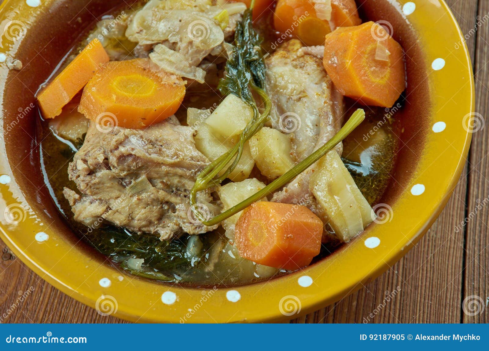 French Rabbit Stew stock image. Image of country, veal - 92187905