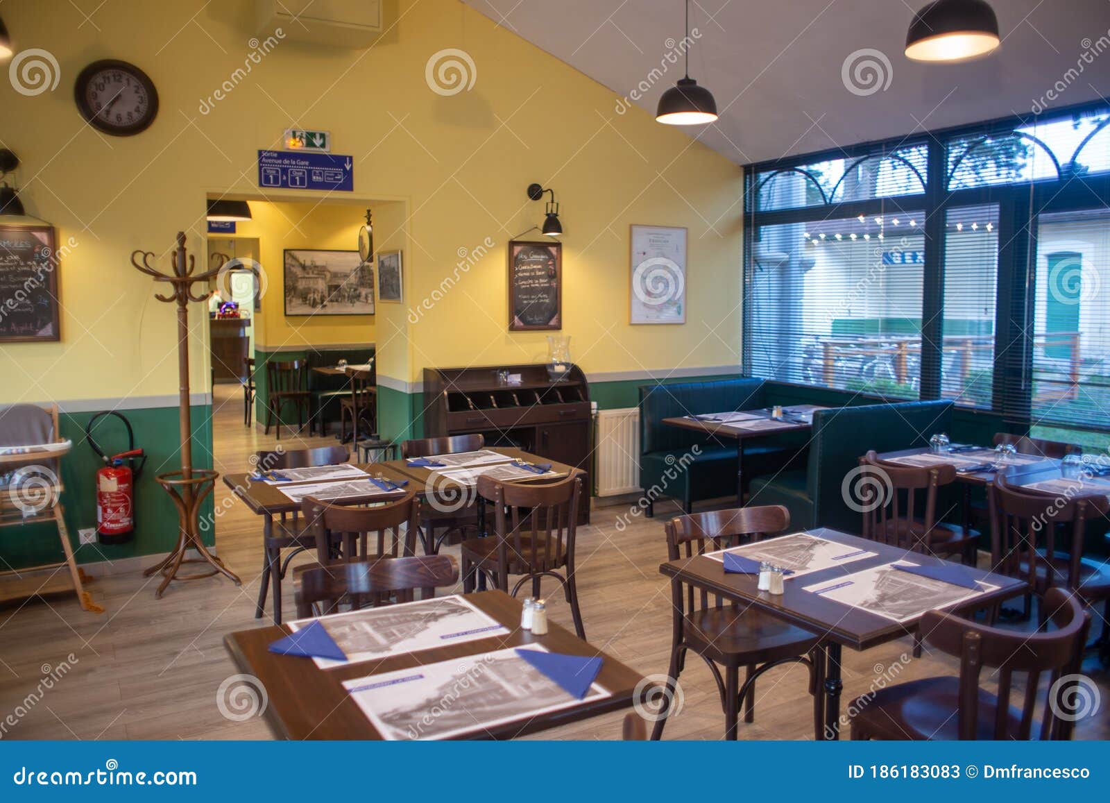 French Restaurant Typical French Products Europe Editorial Stock Photo ...