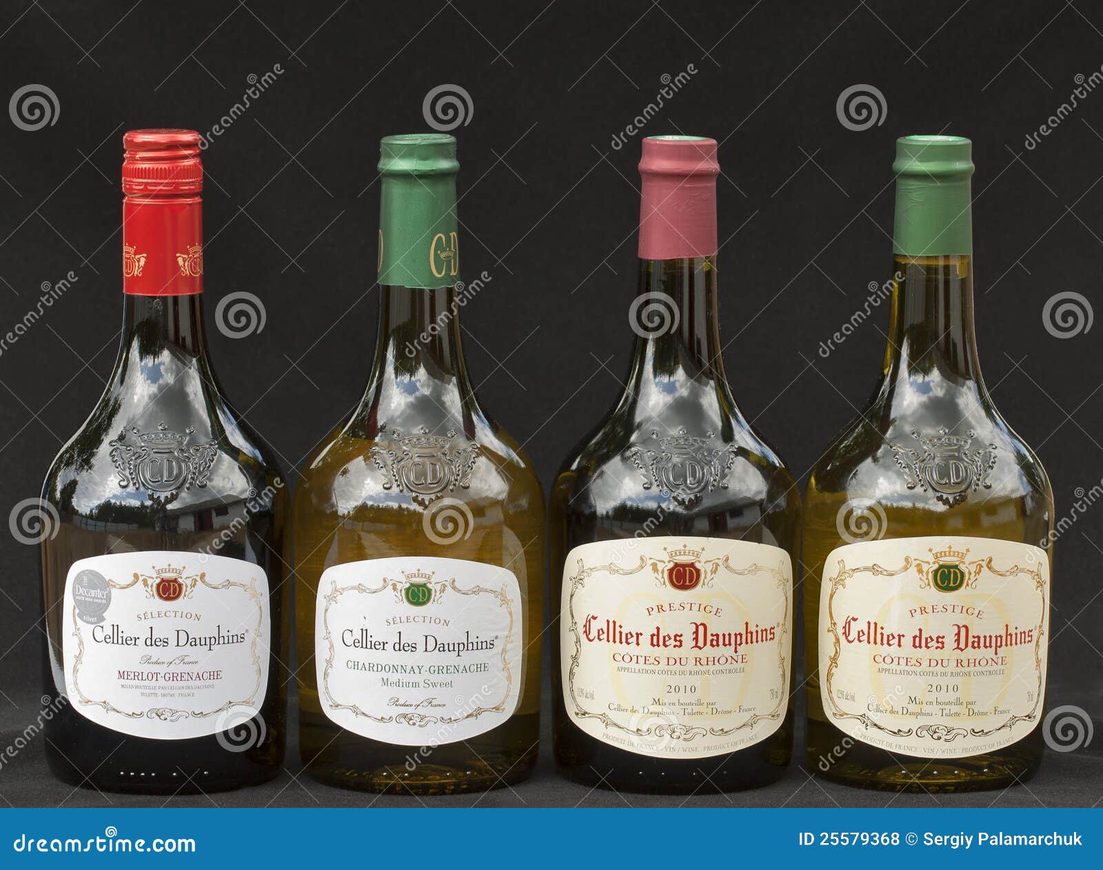 French Rhone wine editorial stock photo. Image of branding - 25579368