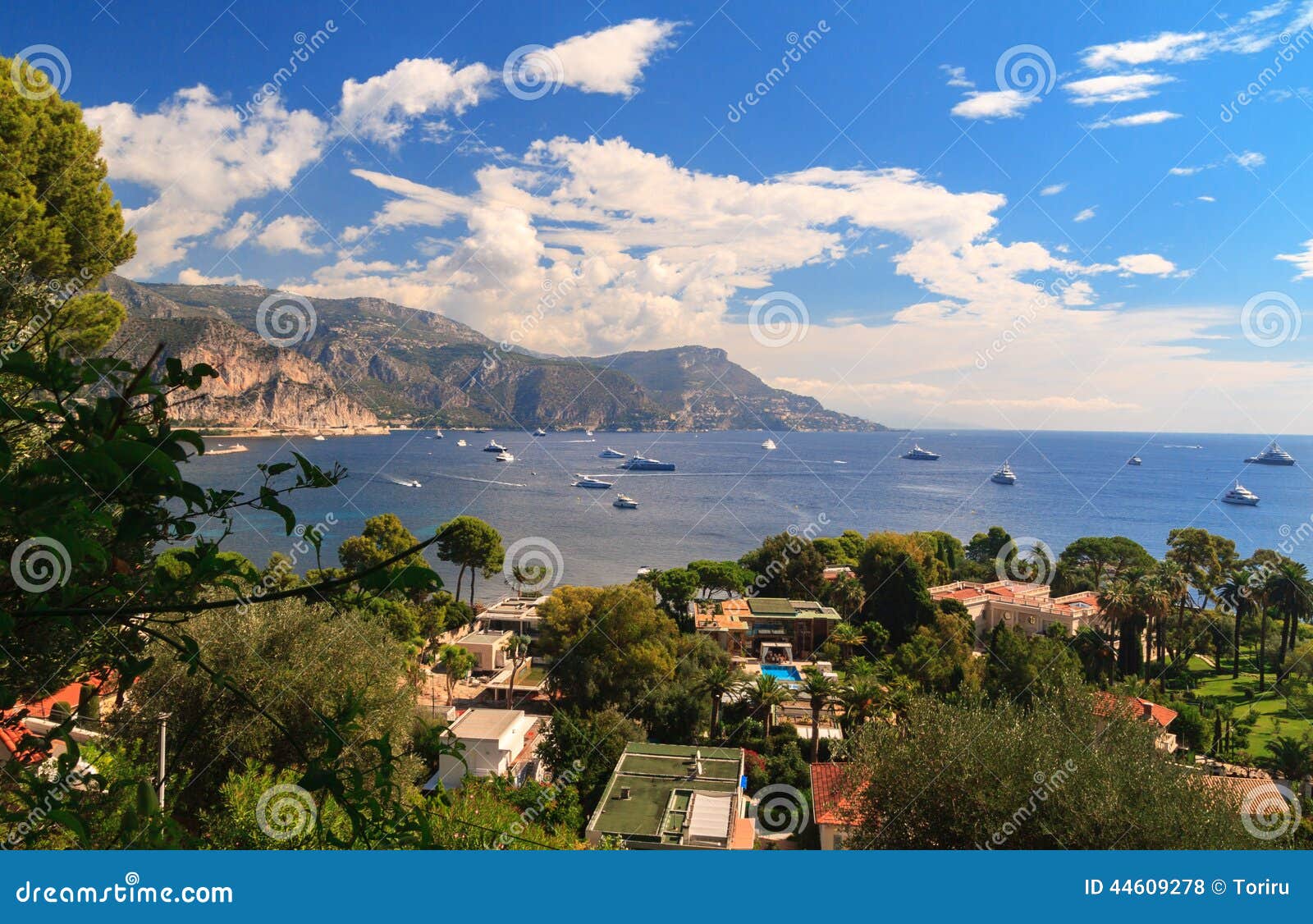 French Riviera stock photo. Image of cote, nature, coastline - 44609278