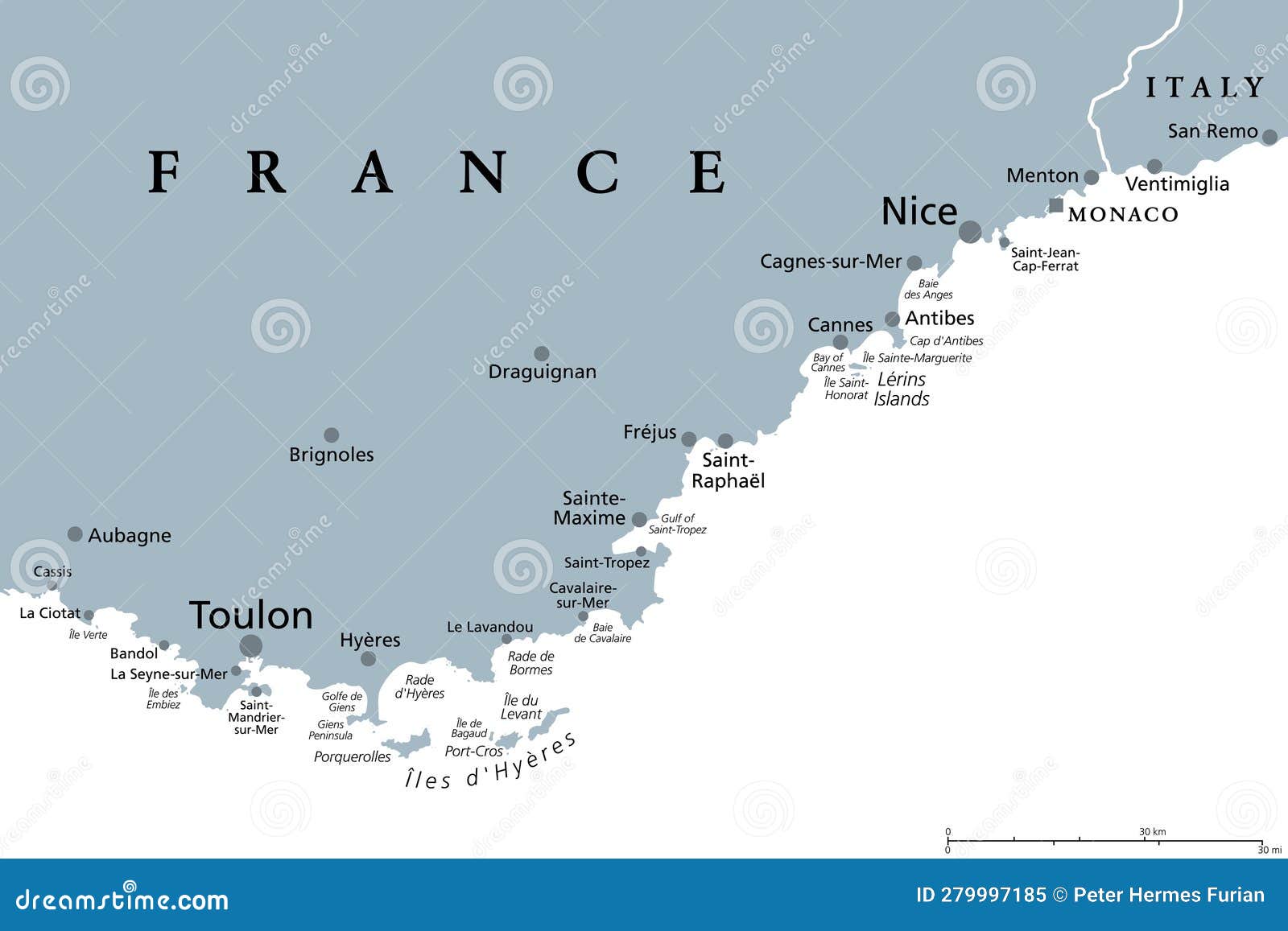 French Riviera Map Europe 8 Day French Riviera Tour Package By Air