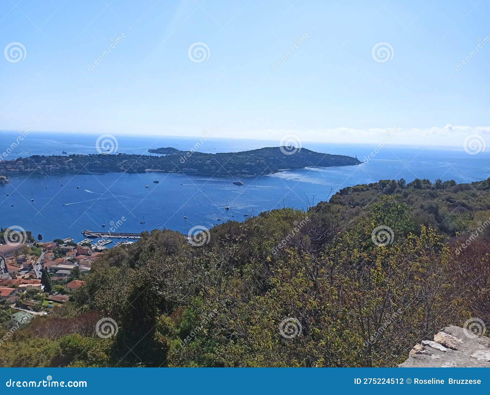 French Riviera Sea Blue Nice Stock Photo - Image of mediterranee, nice ...